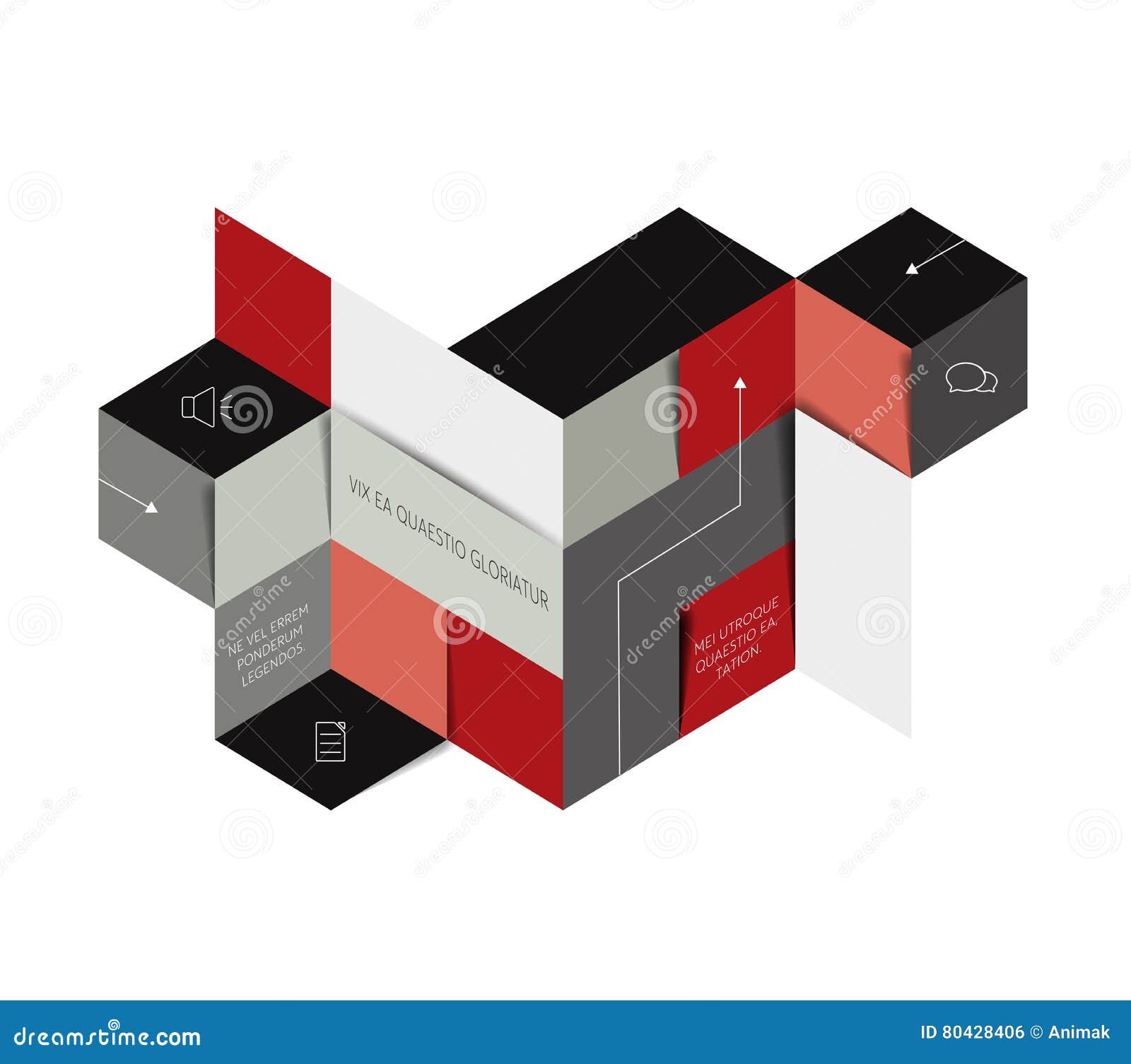 Tableau, Calibre De Programme Design D'entreprise 3D Illustration de ...