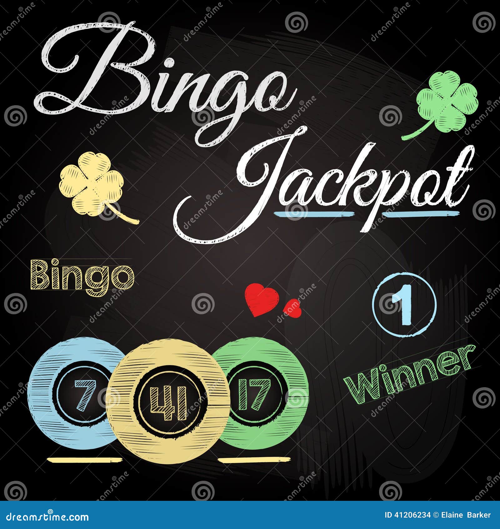 Tableau de bingo-test illustration de vecteur. Illustration du jaune ...