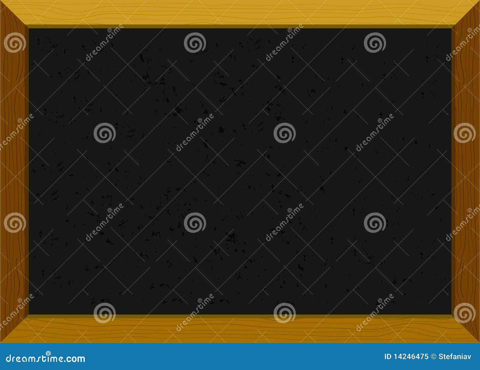 Tableau vide illustration stock. Illustration du éducation - 14246475