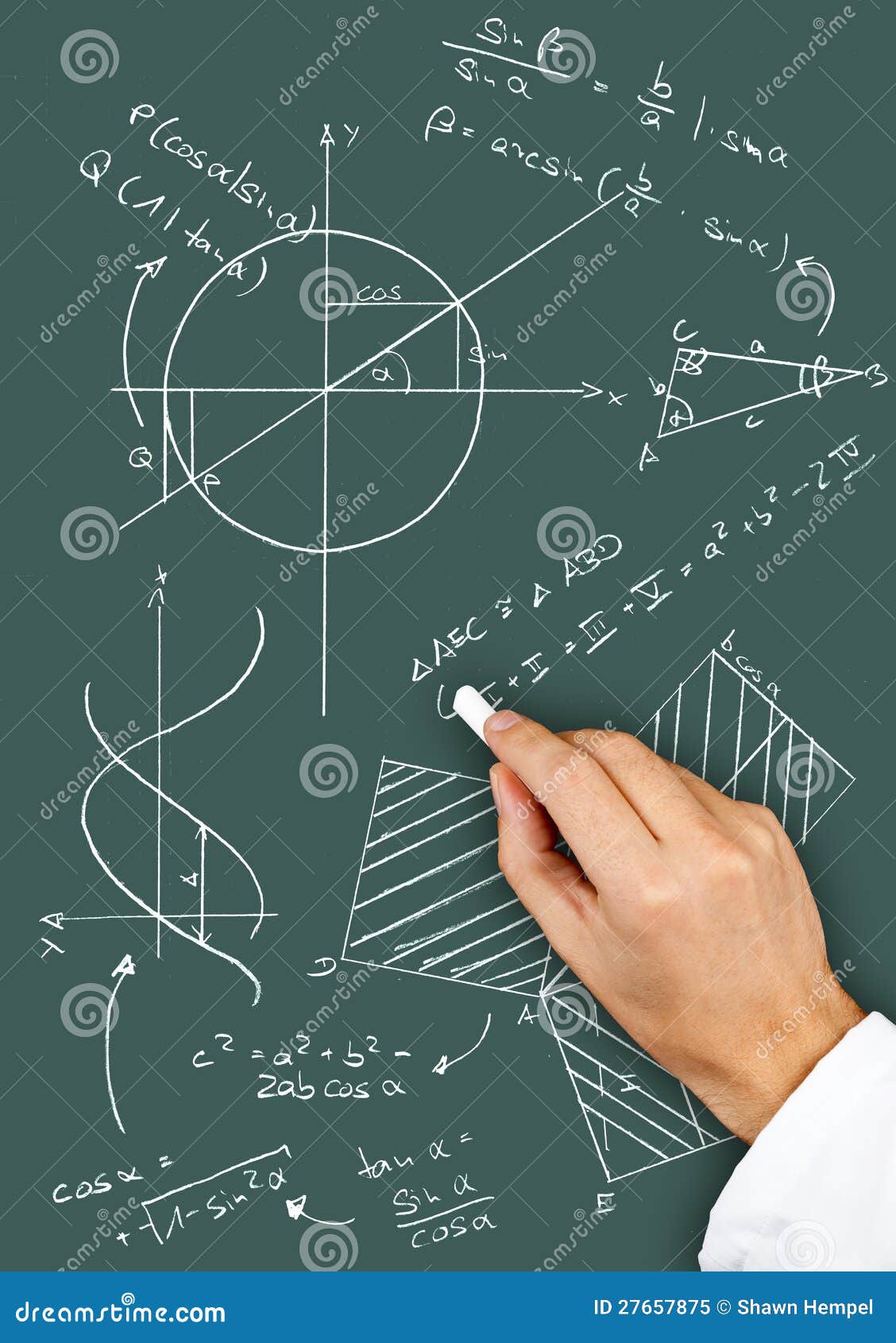 Tableaux Et Formules De Maths Image stock - Image du recherche, retrait ...