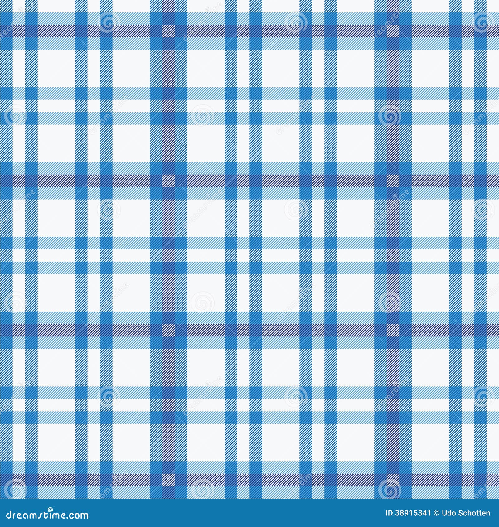 Tablecloth with Blue Pattern Stock Vector - Illustration of deduction ...