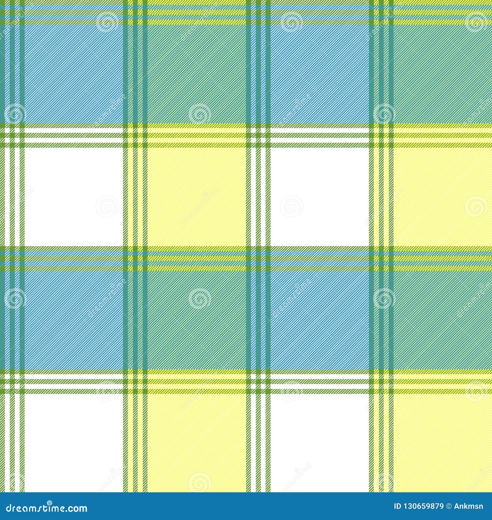 Tablecloth Check Fabric Texture Seamless Pattern Stock Vector ...