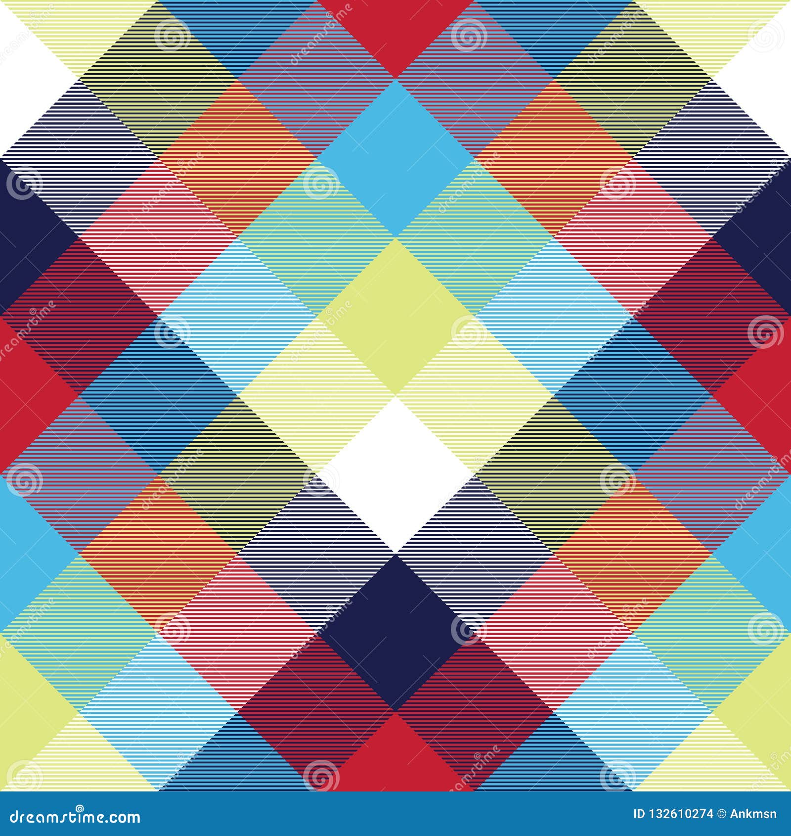 Tablecloth Diagonal Fabric Texture Seamless Pattern Stock Vector ...