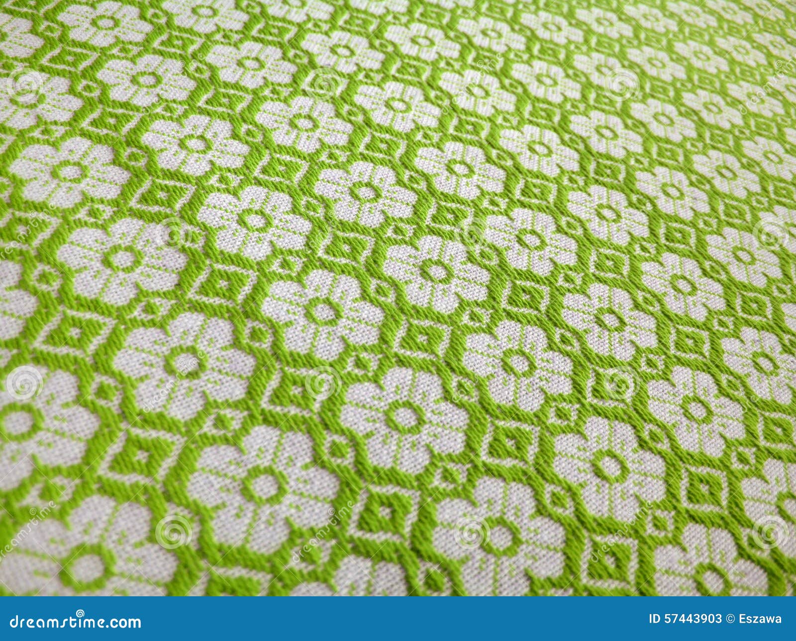 Tablecloth of Floral Pattern Stock Image - Image of cover, fabric: 57443903