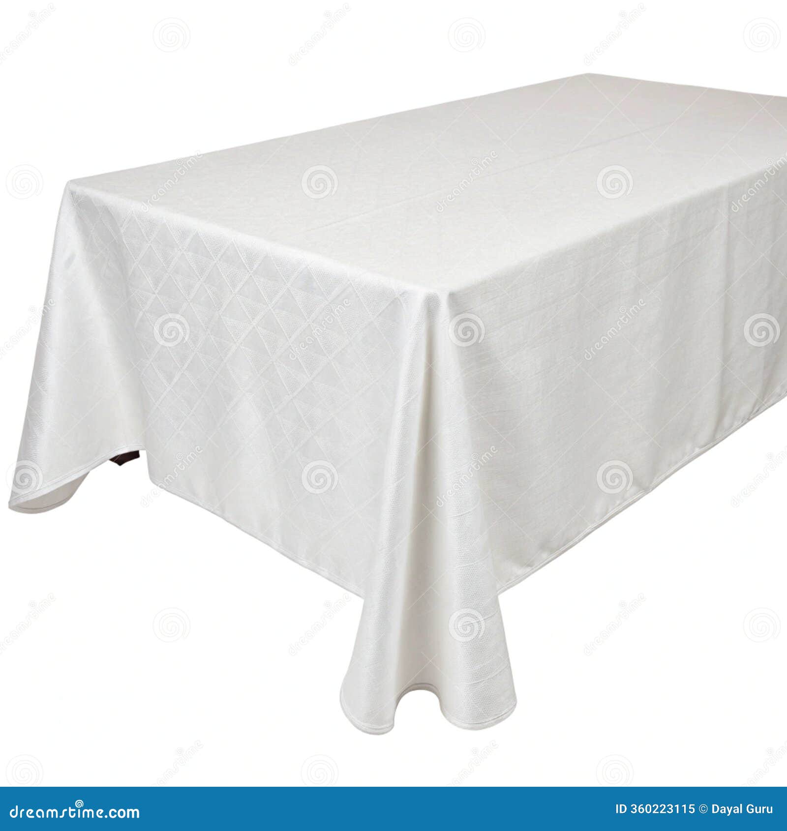 Tablecloth Isolated on Transparent Background Stock Illustration ...