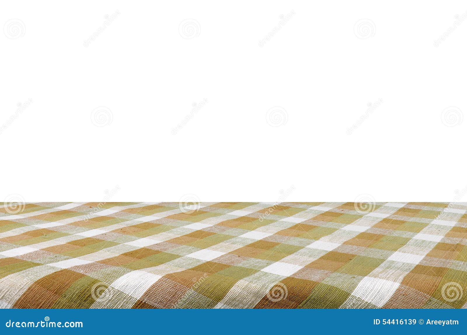 Tablecloth Isolated On White Background With C Stock Image - Image of ...