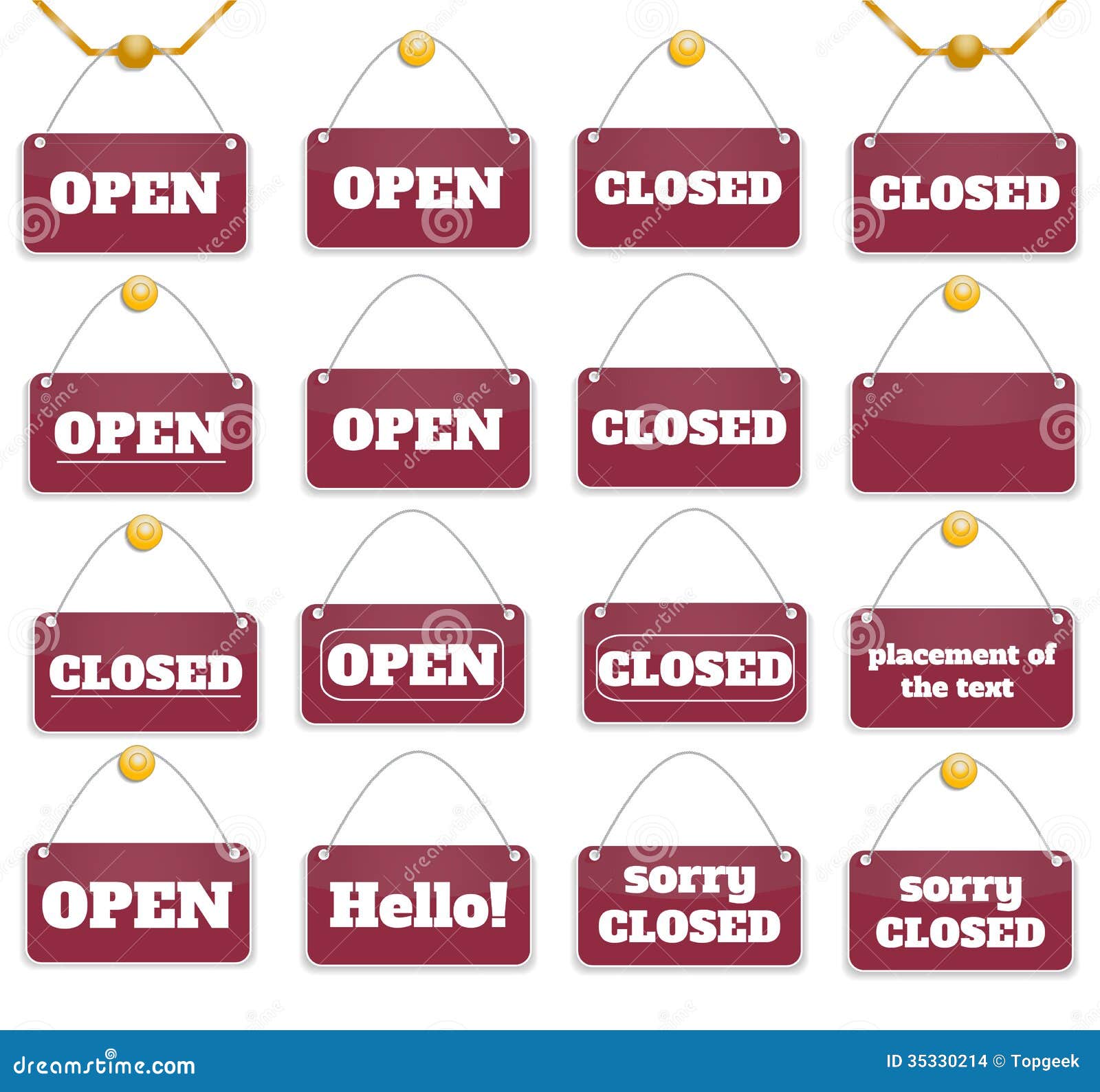 Tablero De La Muestra De Las Compras Ilustración del Vector ...