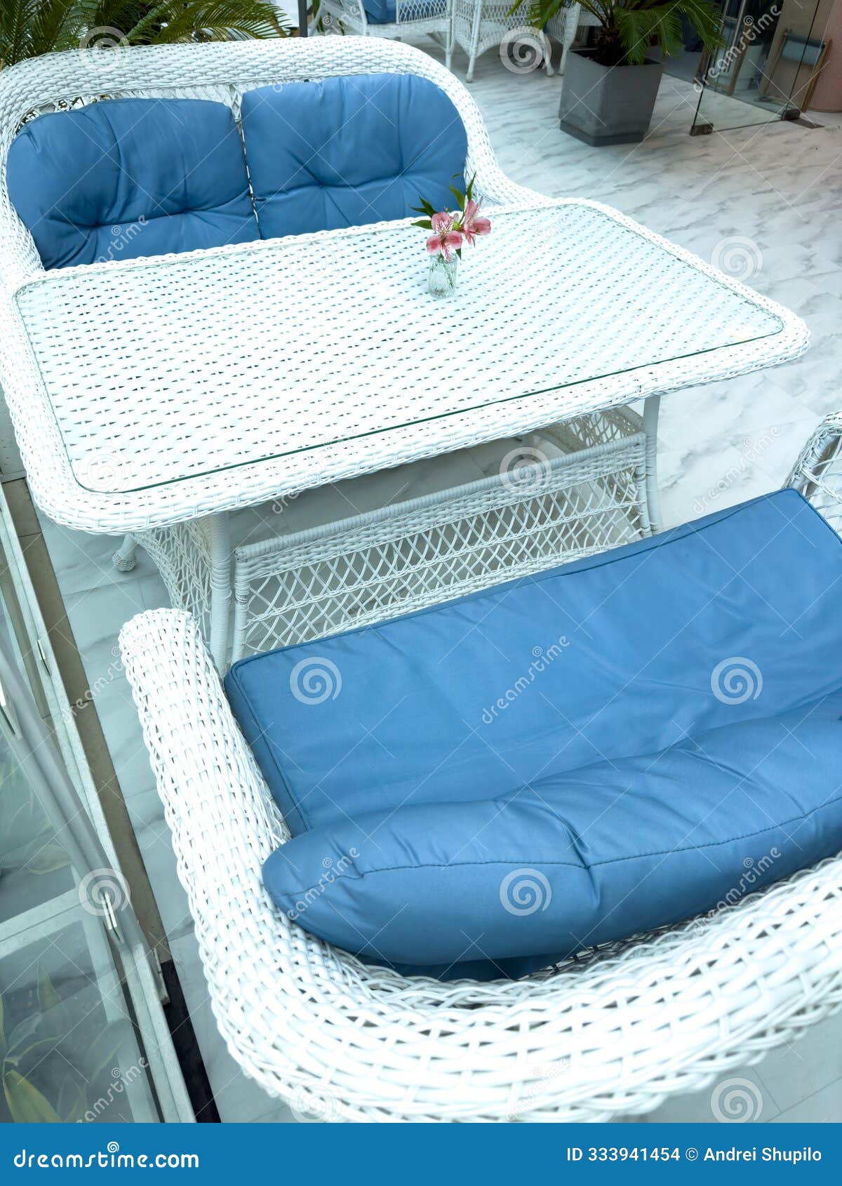 Tables and Soft Chairs in the Cafe Stock Photo - Image of nature, floor ...