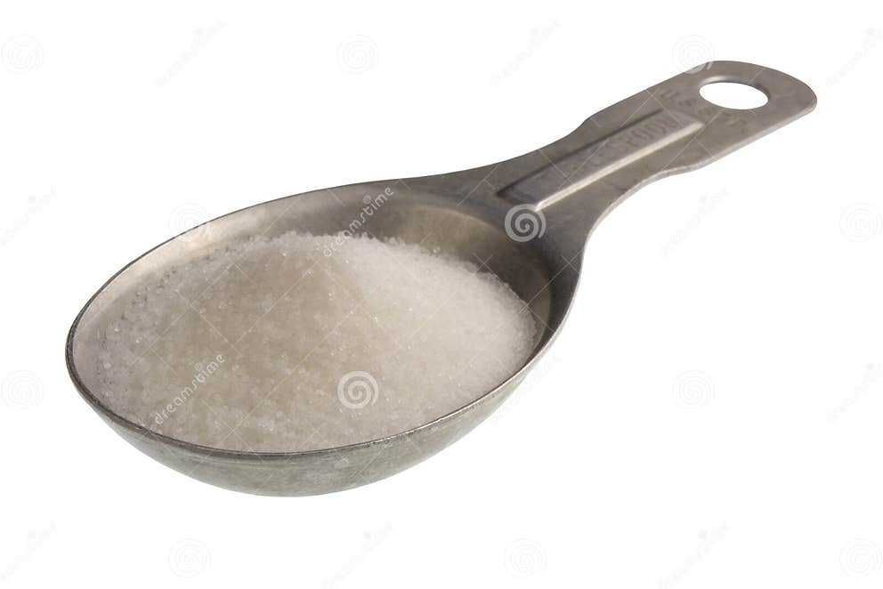 Tablespoon of salt stock photo. Image of macro, path, isolated - 4827180
