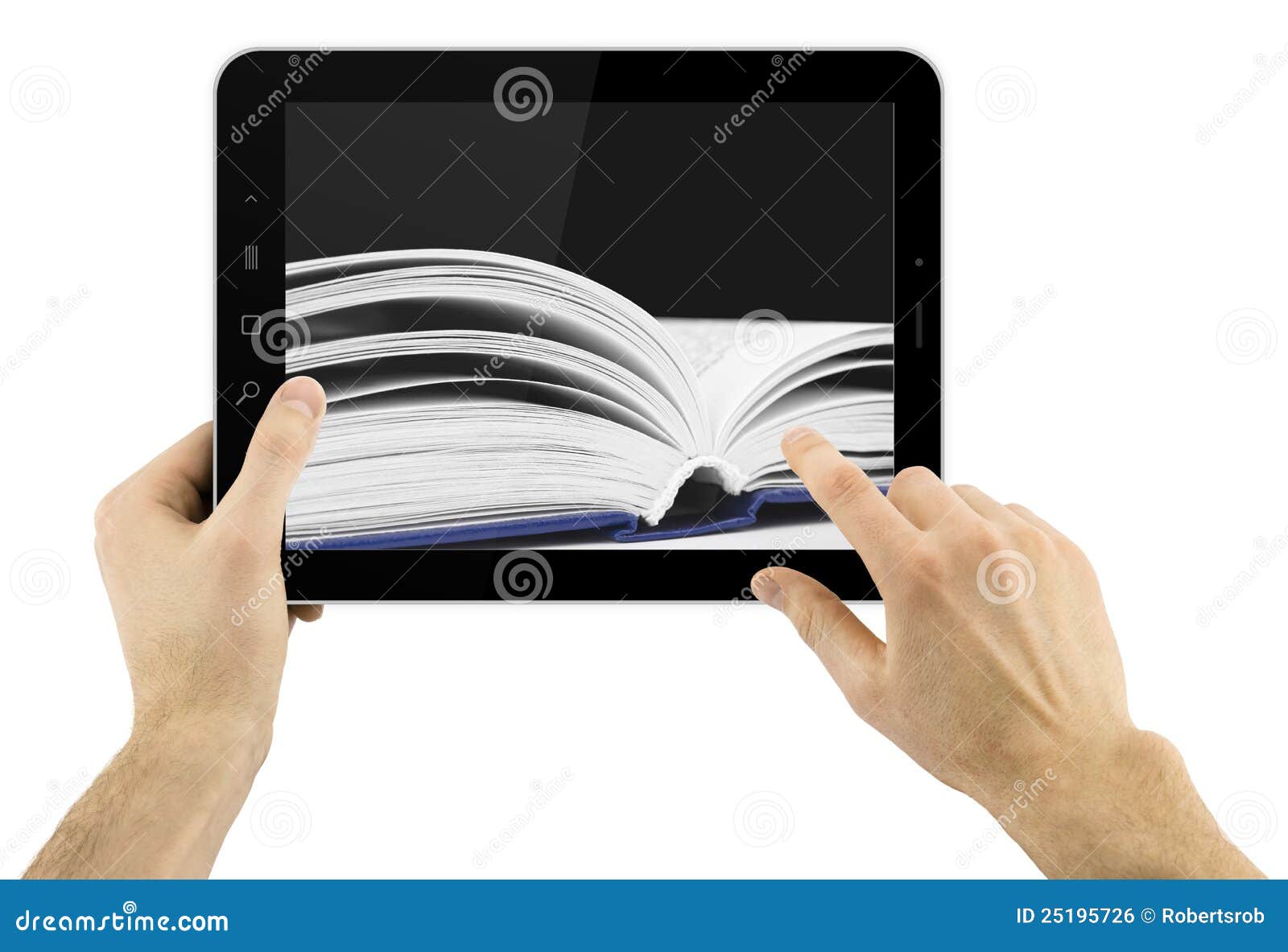 Tablet stock foto. Image of draagbaar, apparaat, greep - 25195726