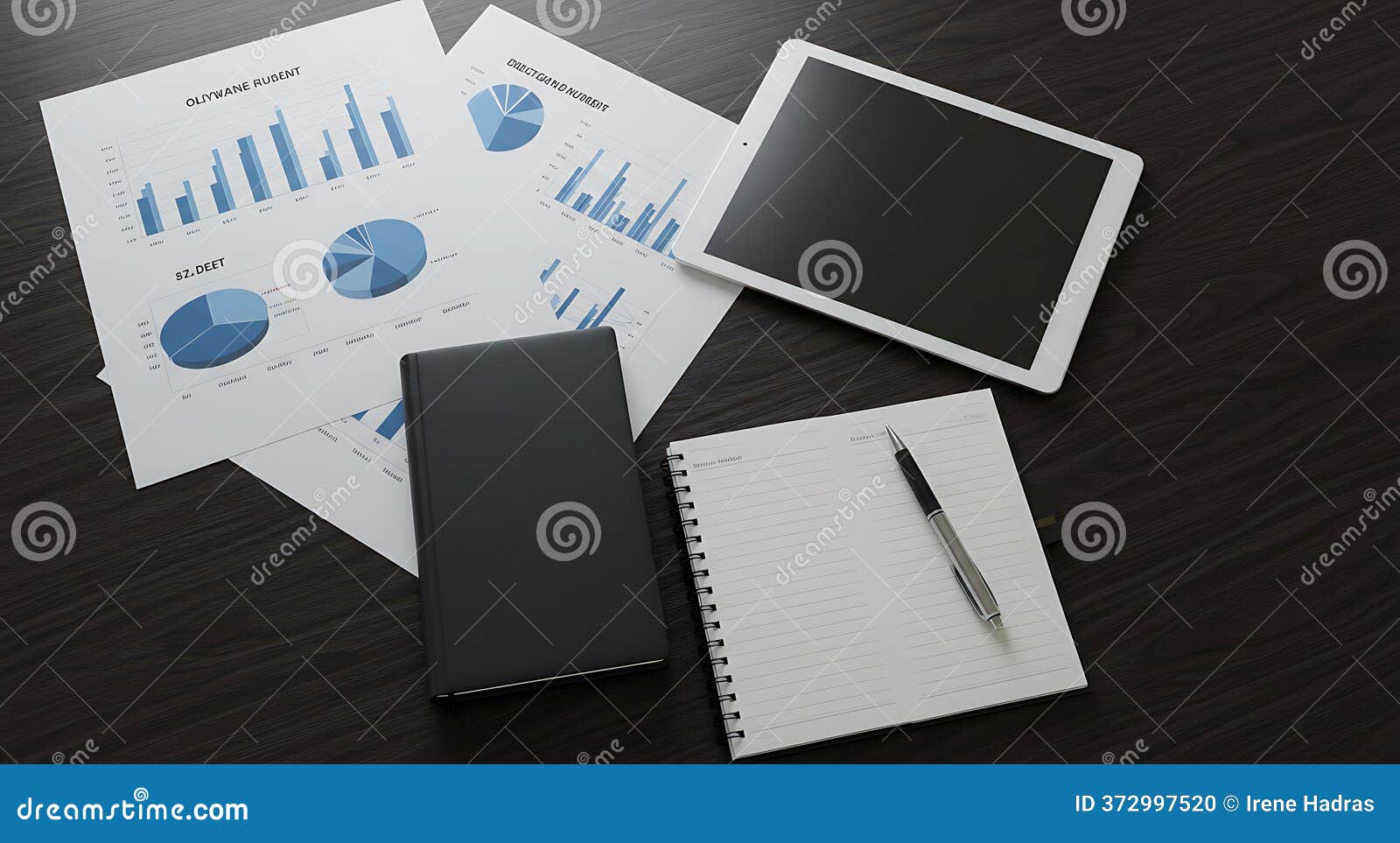 Open Spiral White Graph Paper Notebook With Divider Tab Pages ...