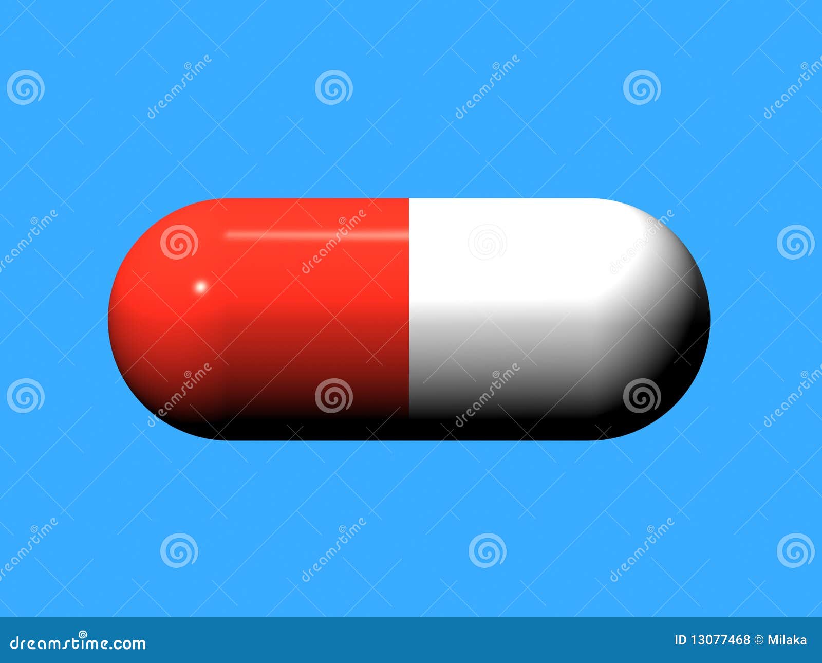 Tablet-capsule stock illustration. Illustration of medicine - 13077468