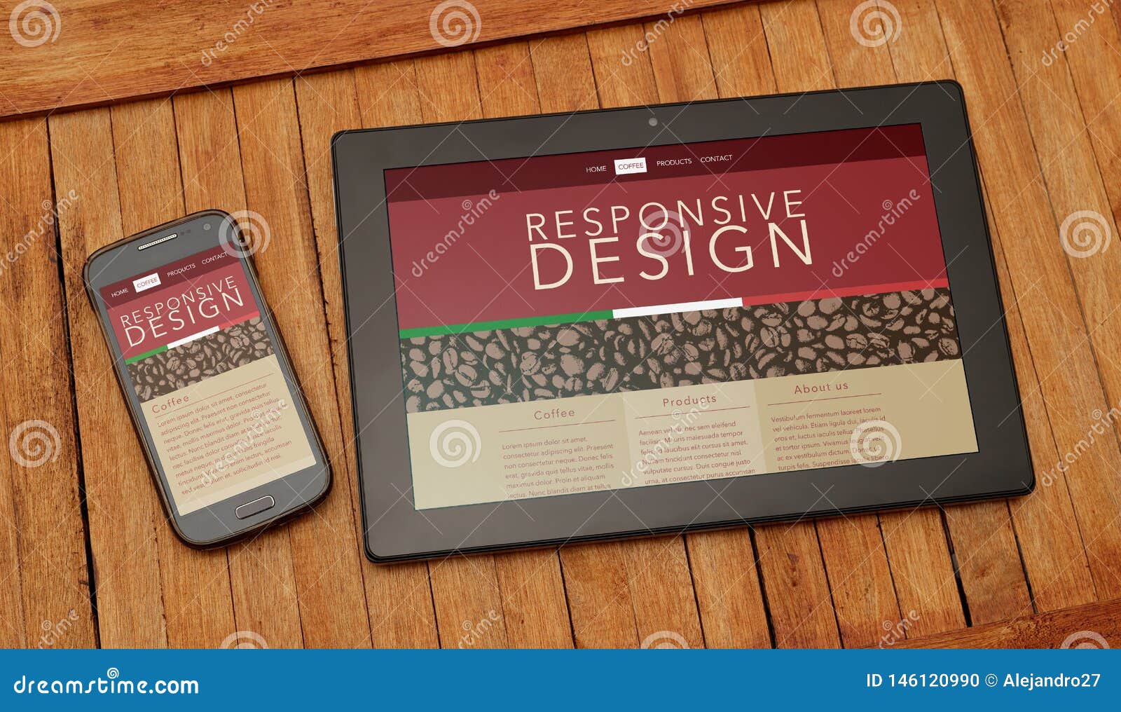 Responsive Web Page Promotion On Devices With Different Display Sizes ...