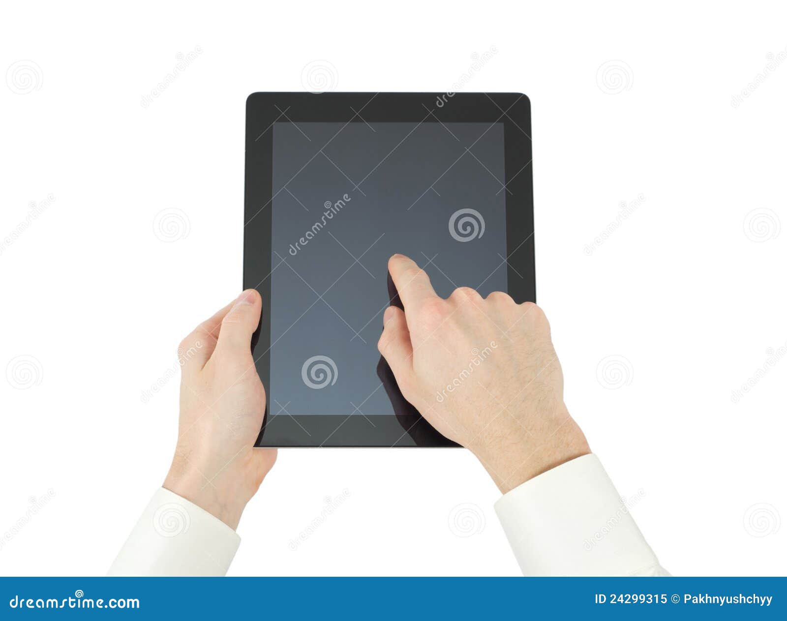 Tablet computer stock image. Image of isolated, message - 24299315