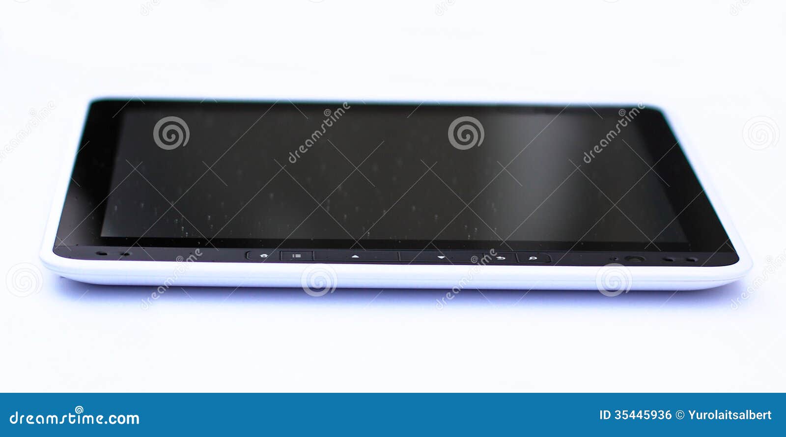 Tablet computer isolated stock photo. Image of laptop - 35445936