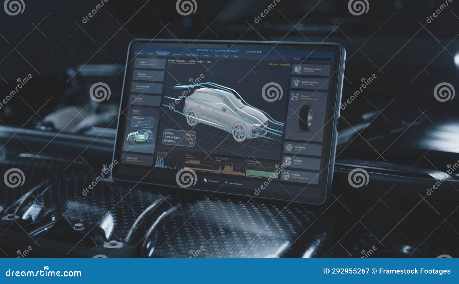 Program for Real-time Car Diagnostics and Aerodynamics Testing on ...