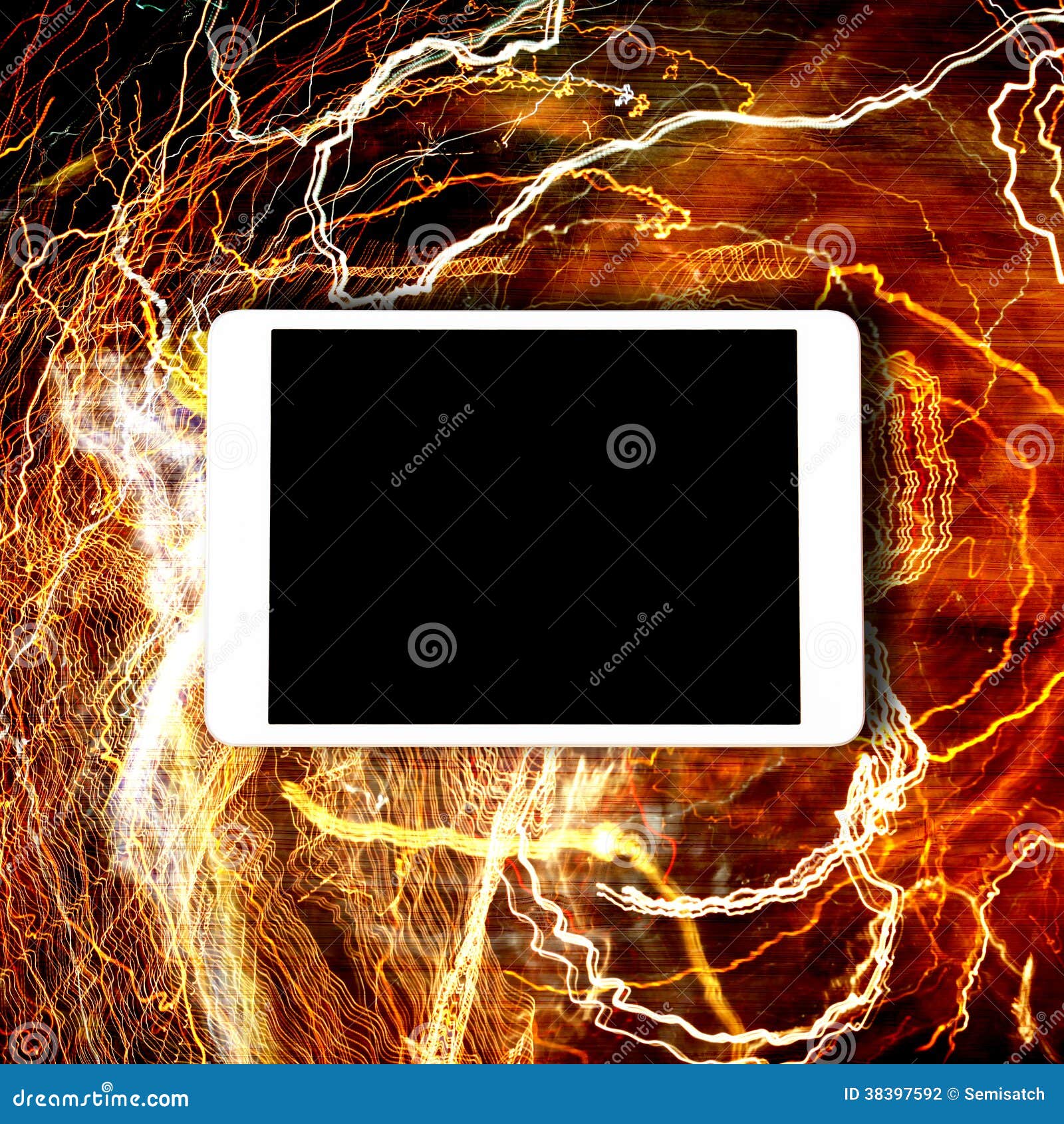 Laptop Monitor Blank Screen Lightning Stock Photos - Free & Royalty ...