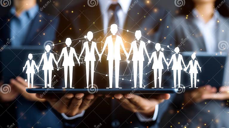 Tablet with Corporate Event Logo on Professional Development Platform ...