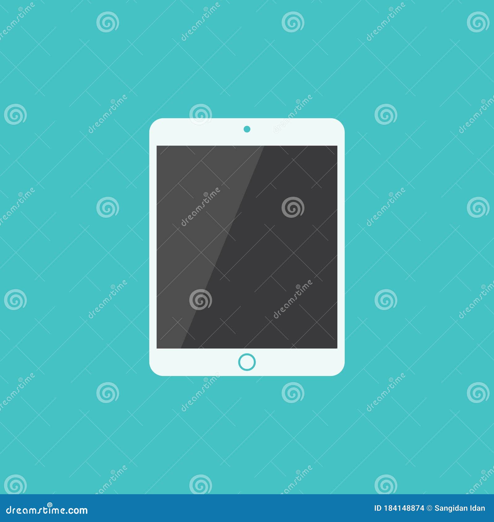 Tablet Device Icon Vector Illustration Design Stock Vector ...