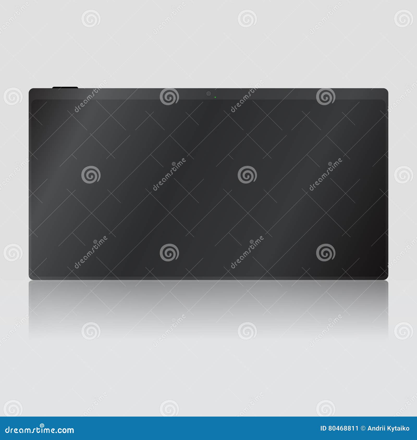 Tablet device vector stock illustration. Illustration of mockup - 80468811