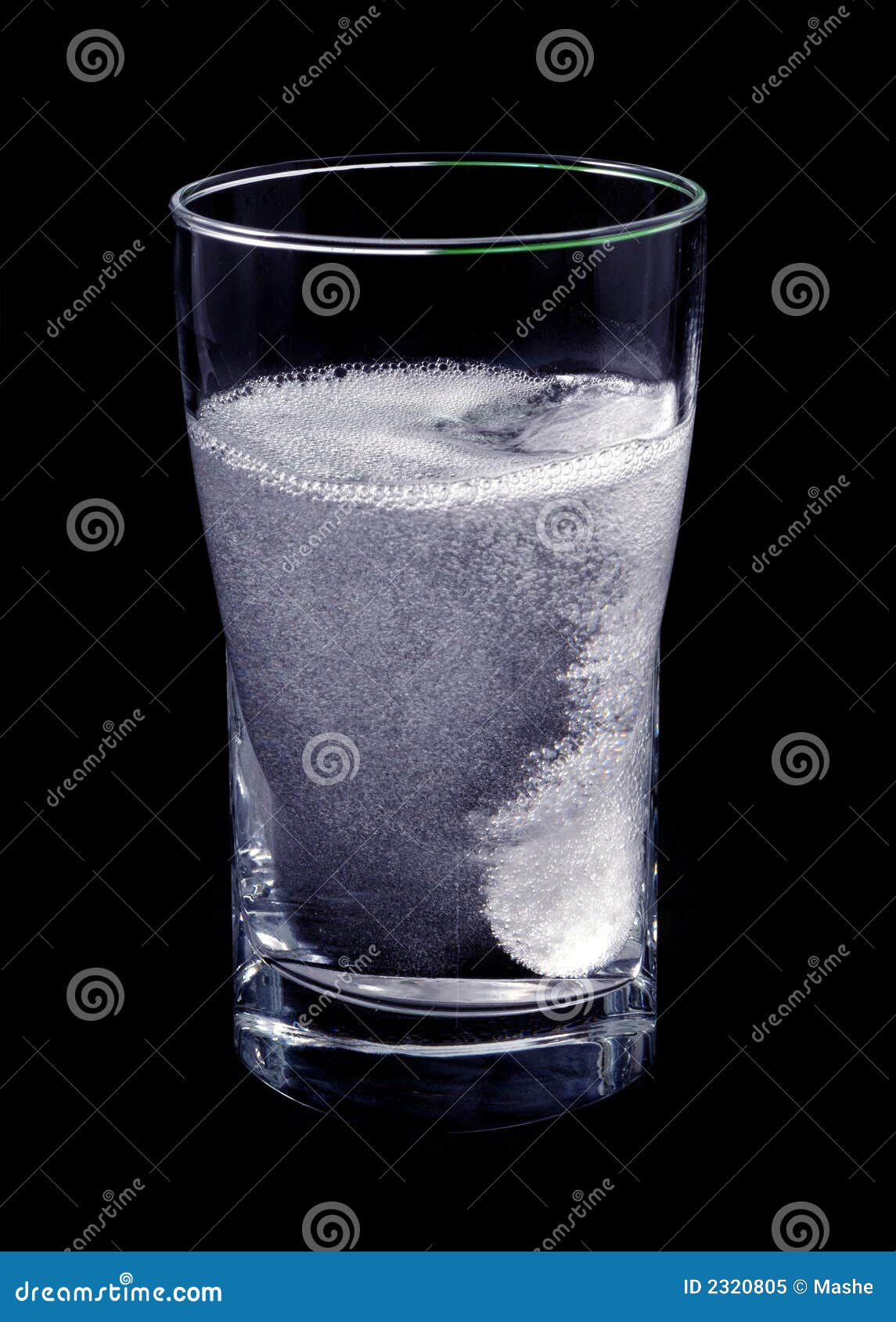 Tablet dissolving stock image. Image of bubbles, prescription - 2320805