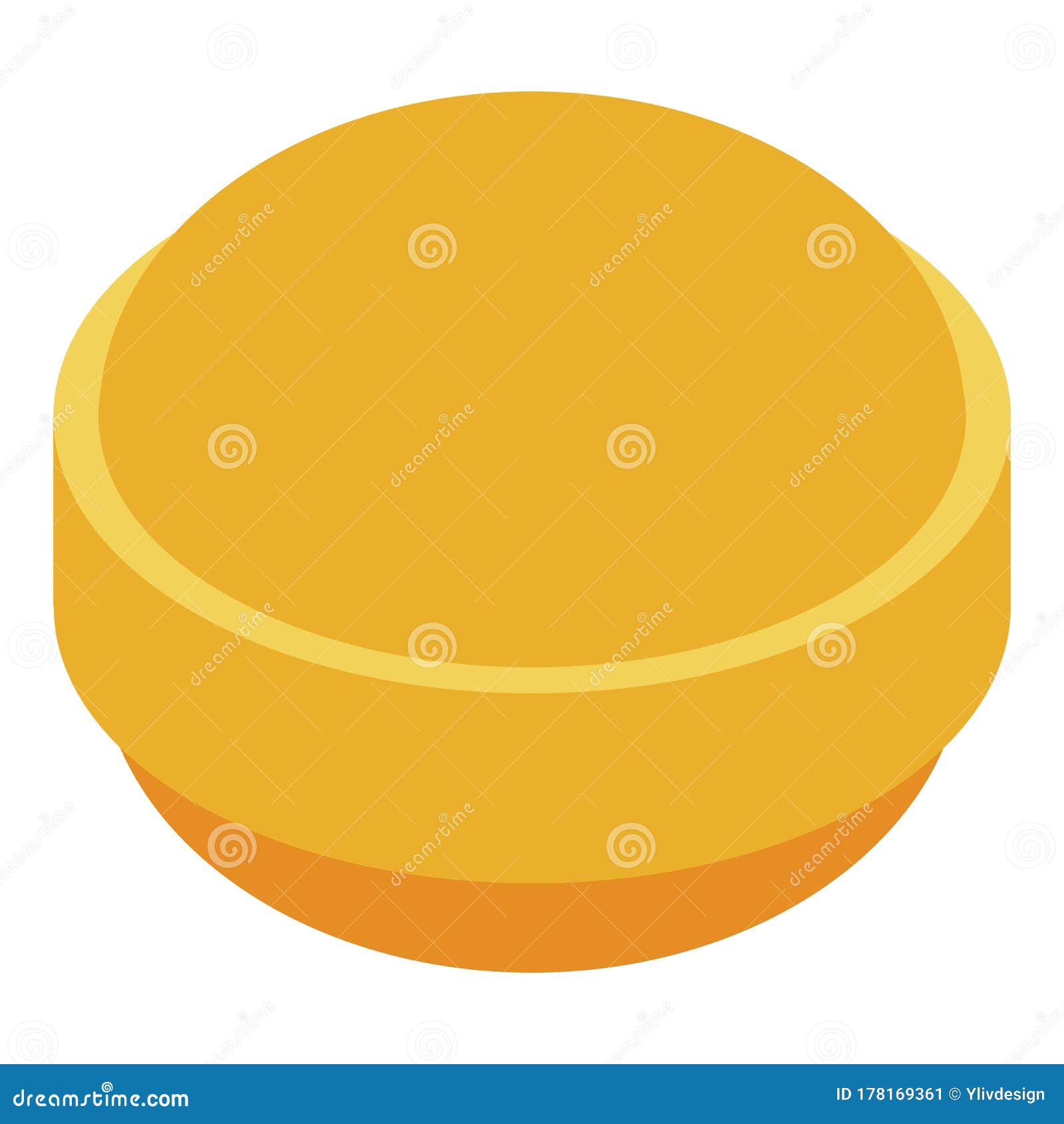 Tablet Dose Icon, Isometric Style Stock Vector - Illustration of ...