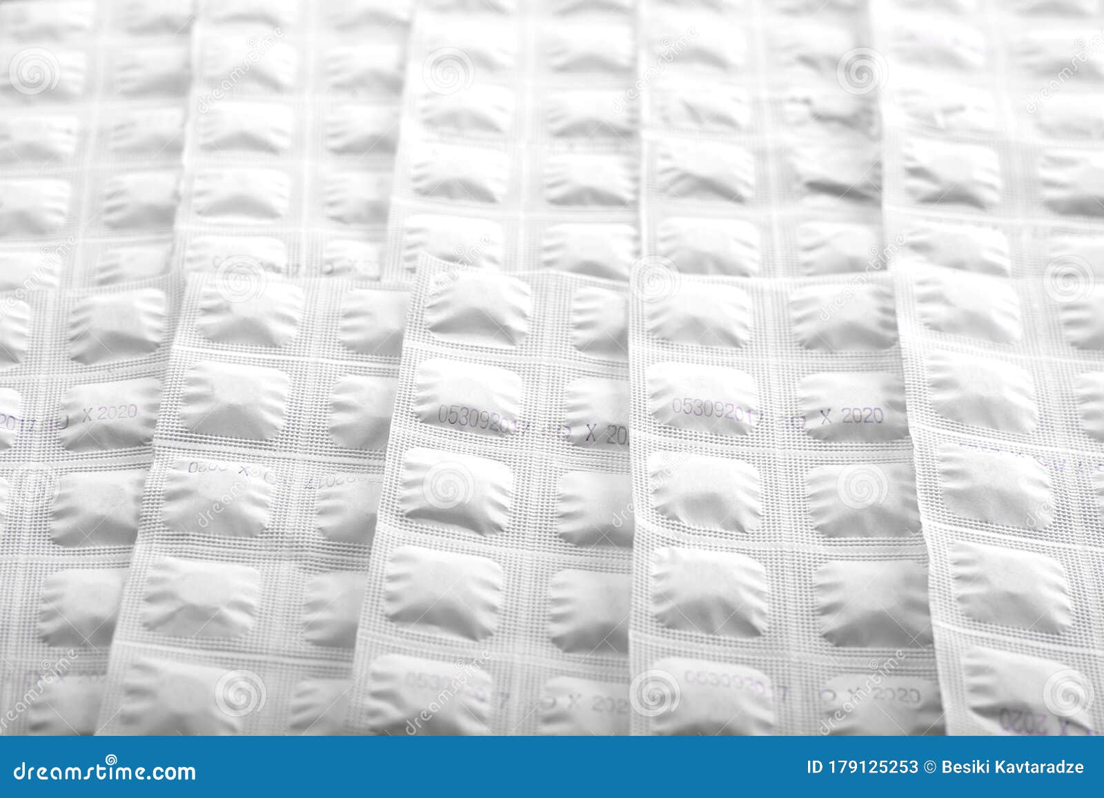 Tablet Drugs in White Packaging. Tablet Drugs Background Stock Image ...