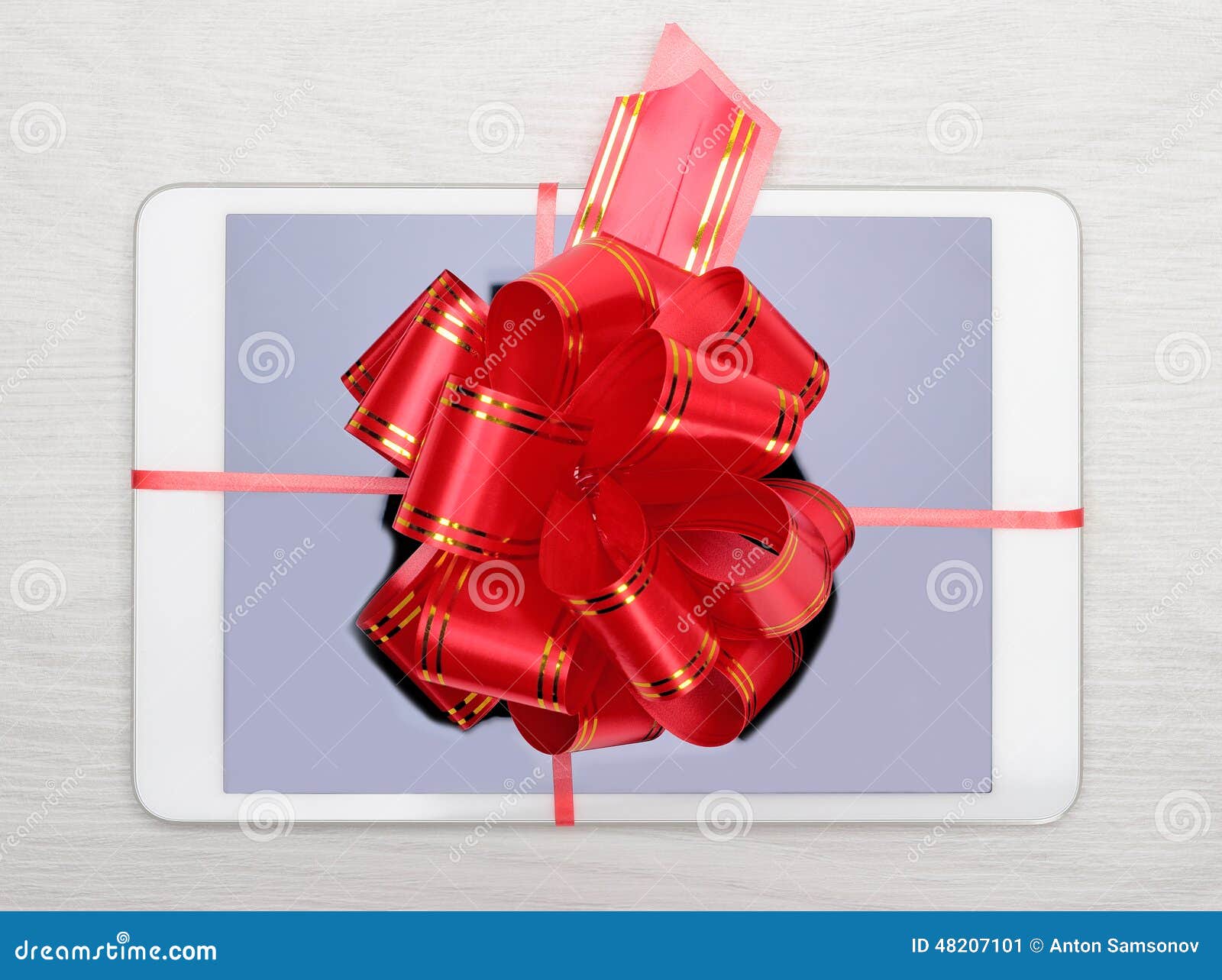 Tablet stock image. Image of gift, mobile, sale, holiday - 48207101