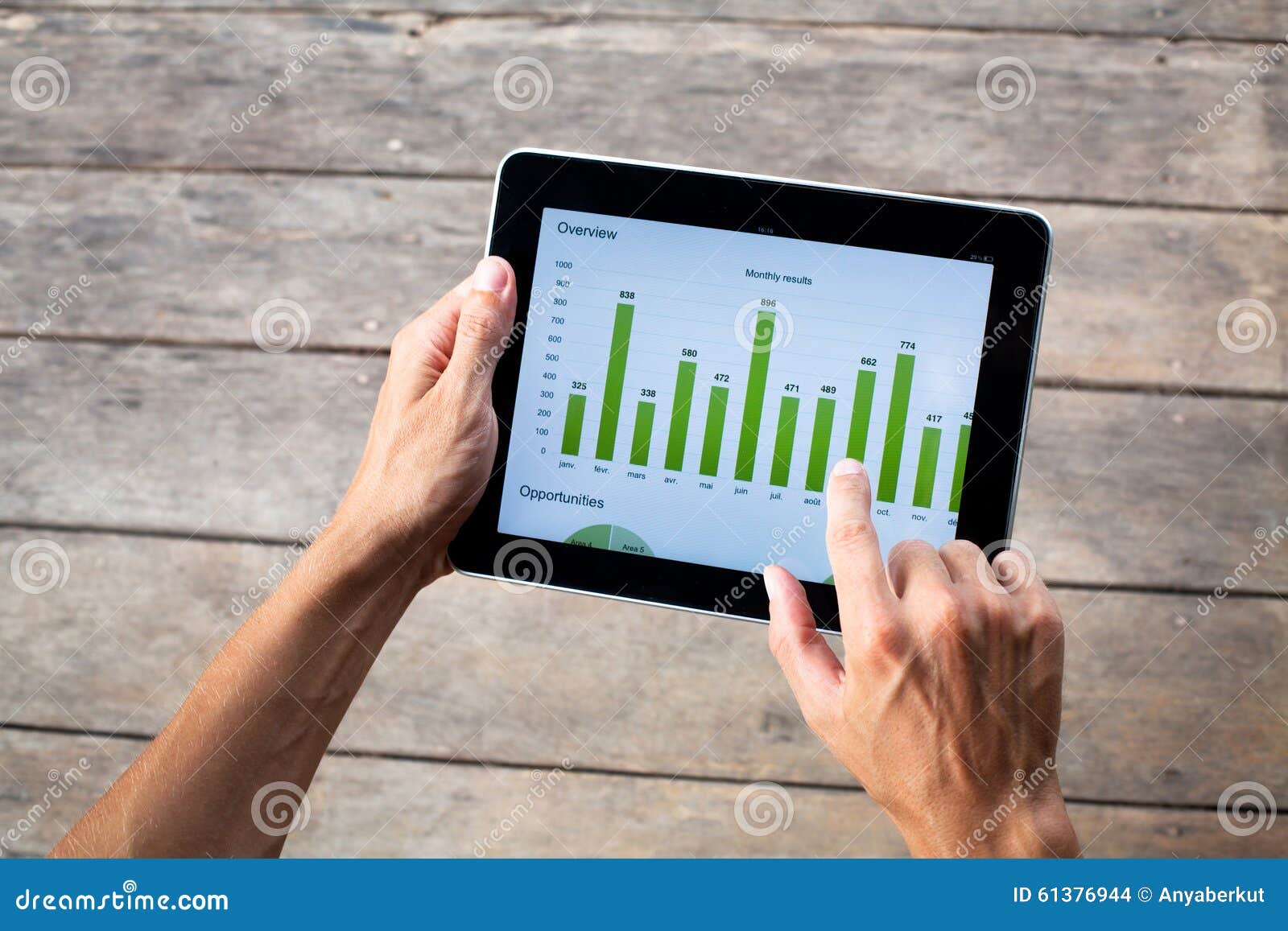 Green Chart Royalty-Free Stock Photography | CartoonDealer.com #19390667