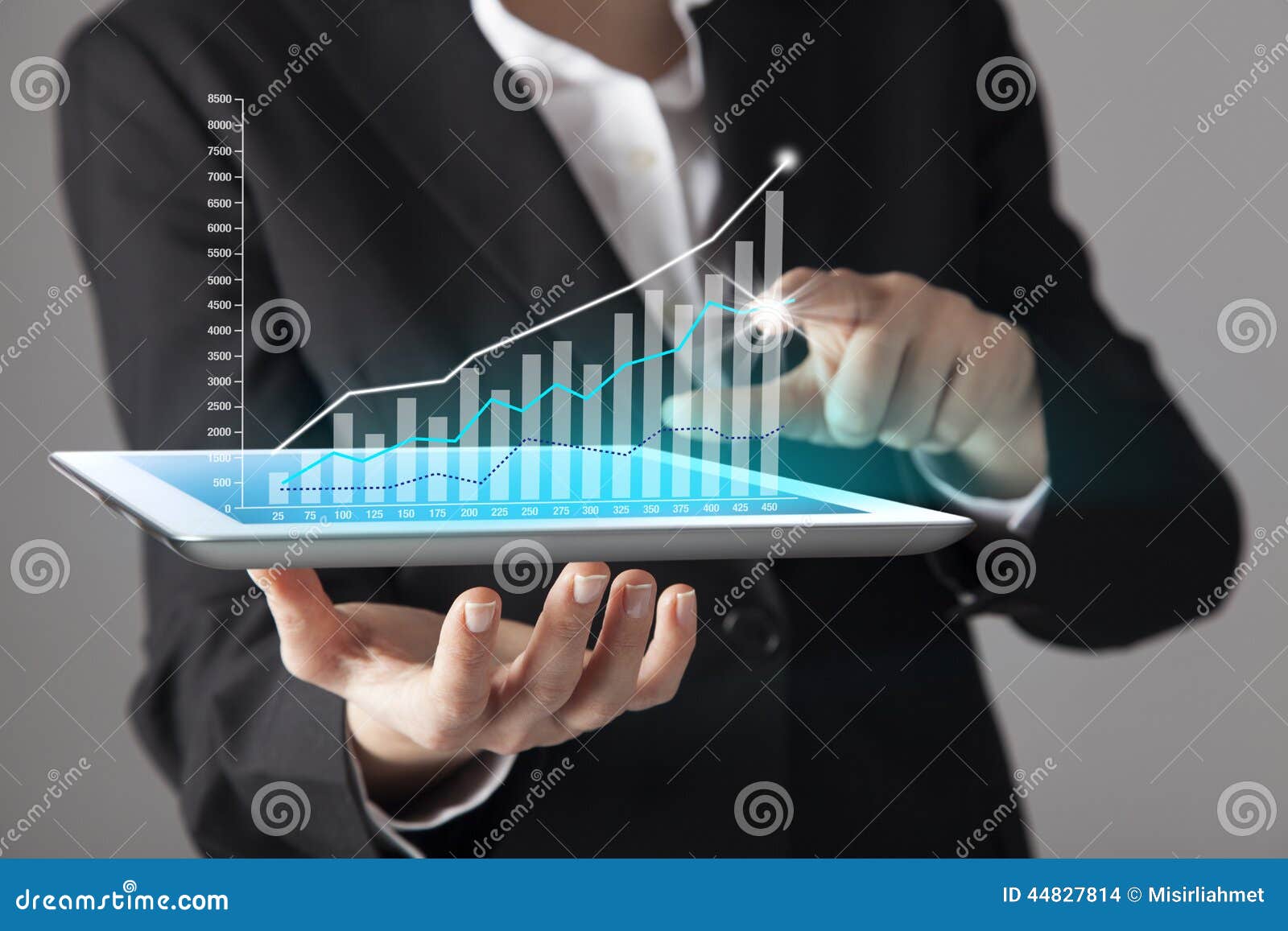 Tablet in hands stock photo. Image of computing, human - 44827814