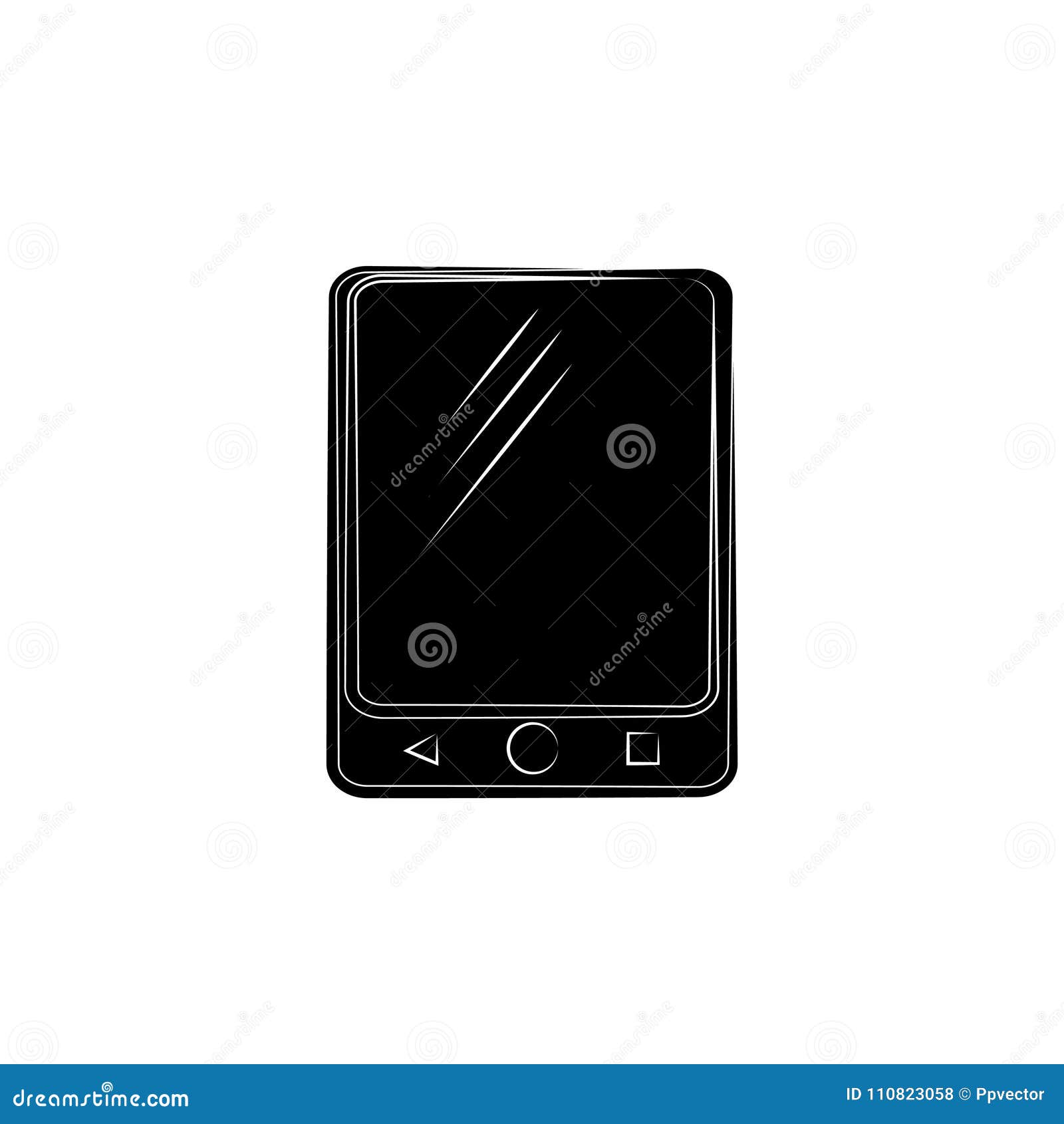 Tablet icon symbol sign stock illustration. Illustration of mobile ...