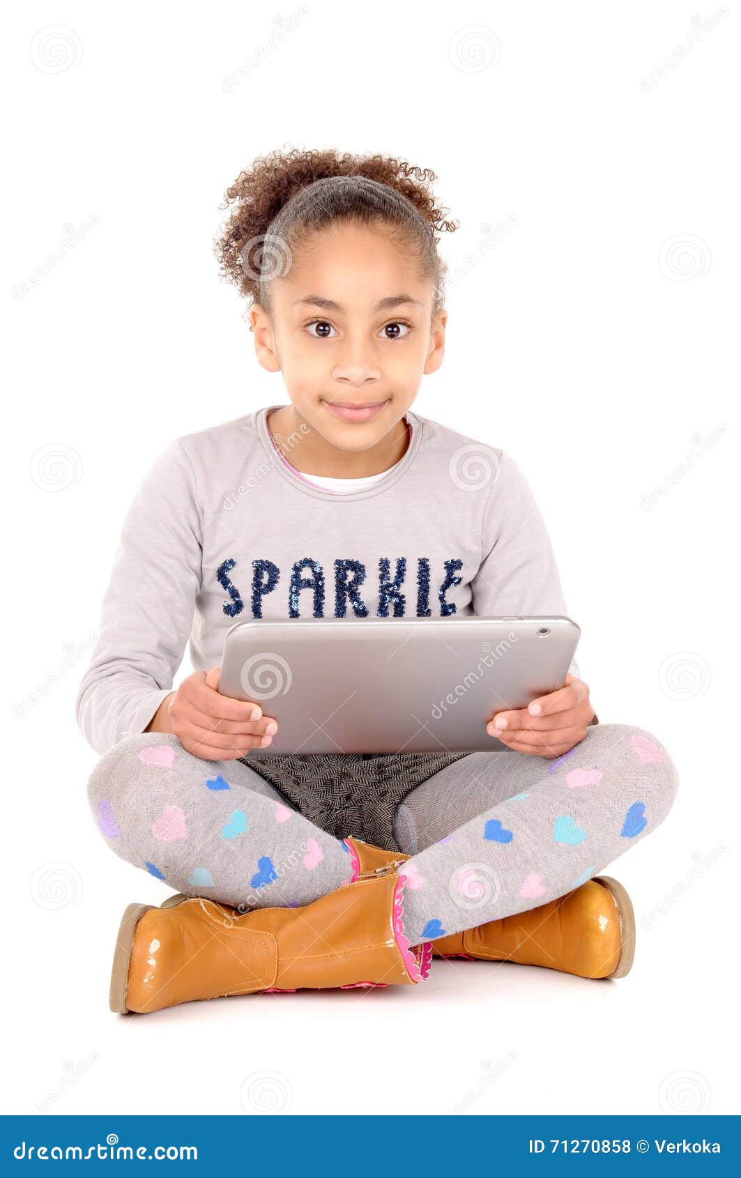 Tablet stock photo. Image of cute, people, isolated, portable - 71270858