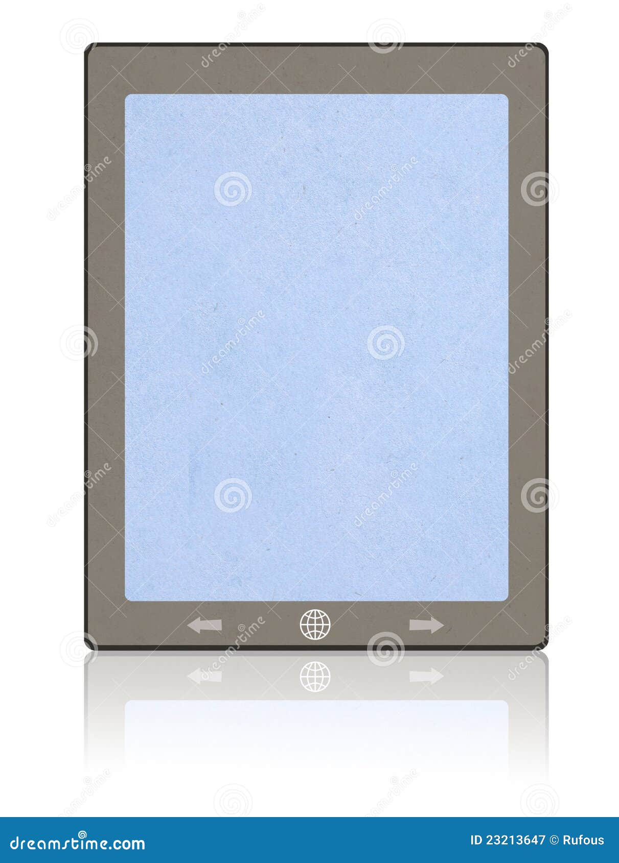 Tablet paper craft stick stock image. Image of modern - 23213647