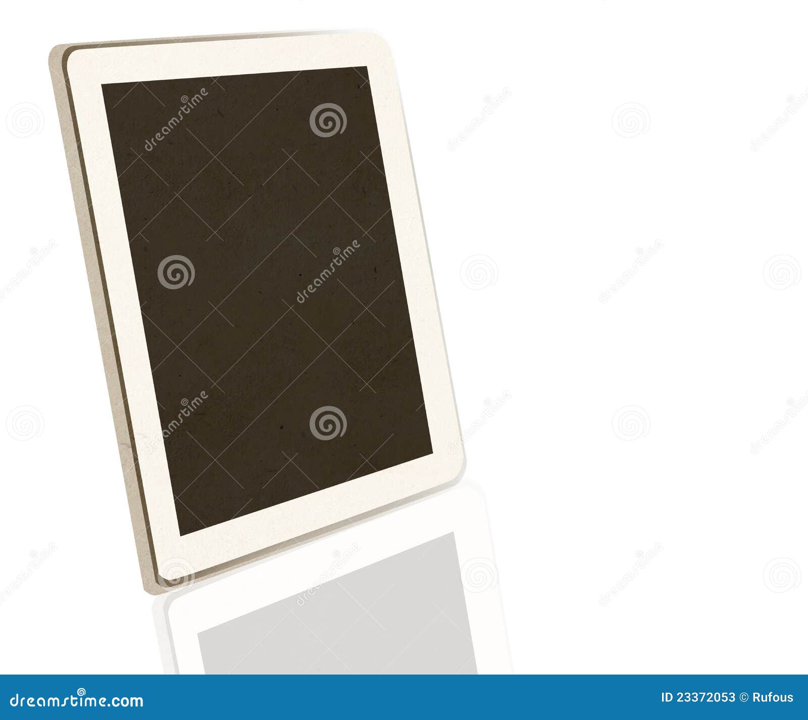 Tablet paper craft stick stock image. Image of board - 23372053