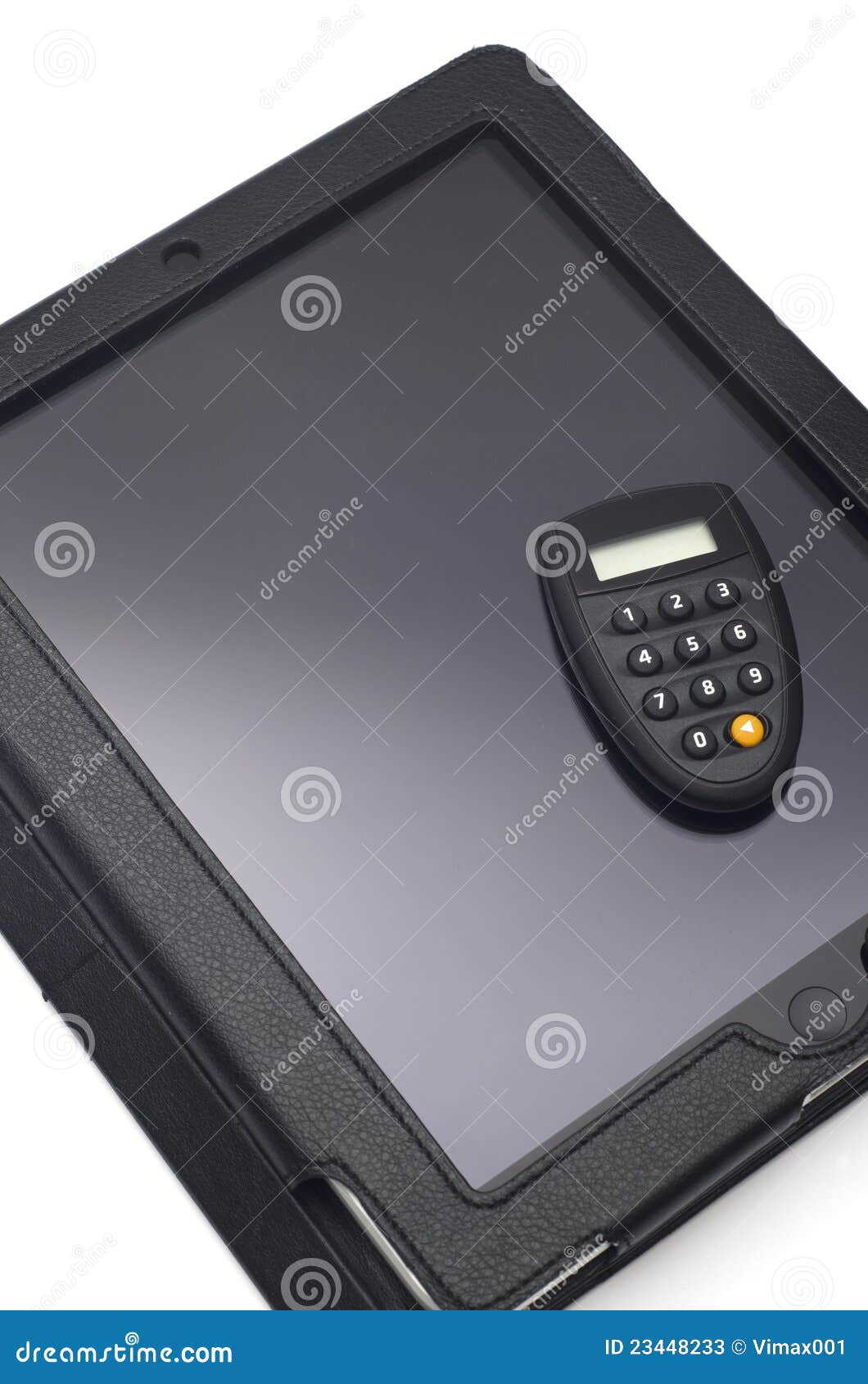 Tablet Pc with Banking Token Stock Image - Image of numbers ...