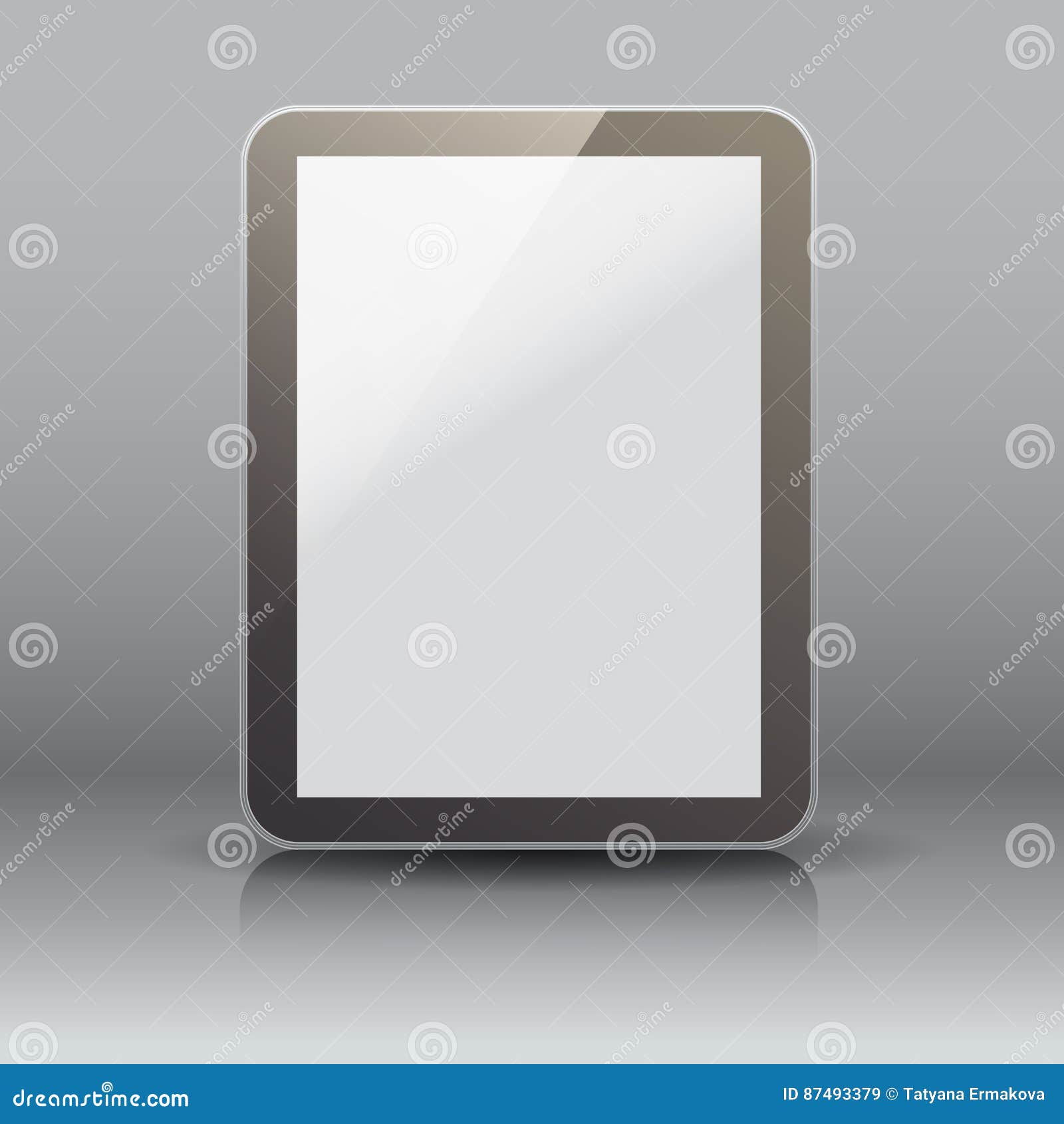 Tablet Pc Computer . Vector Stock Vector - Illustration of black, icon ...