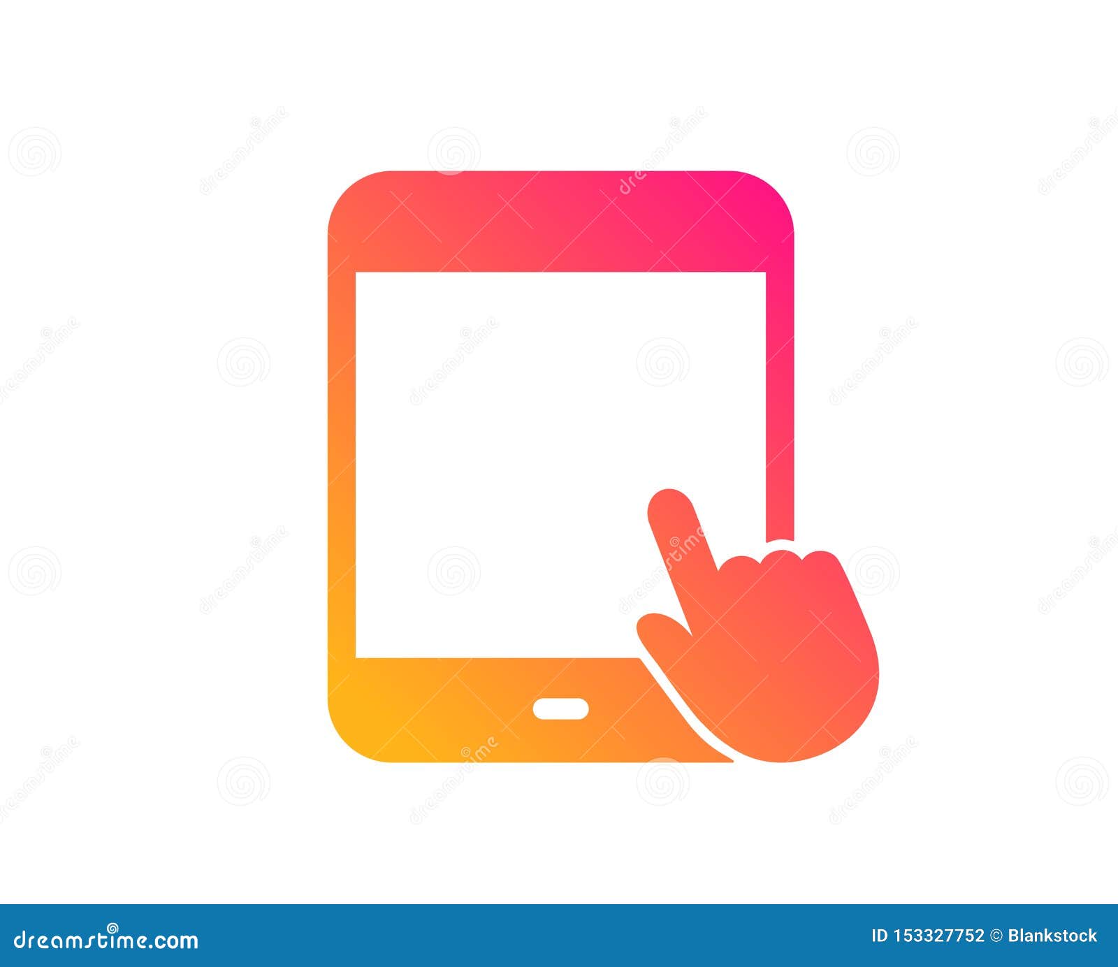 Tablet PC Icon. Mobile Device Sign. Vector Stock Vector - Illustration ...