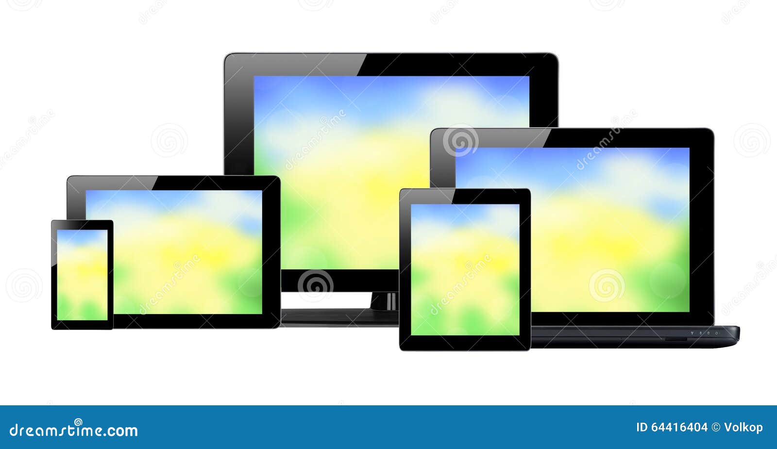 Computer Mobile Screens Stock Illustrations – 3,313 Computer Mobile ...
