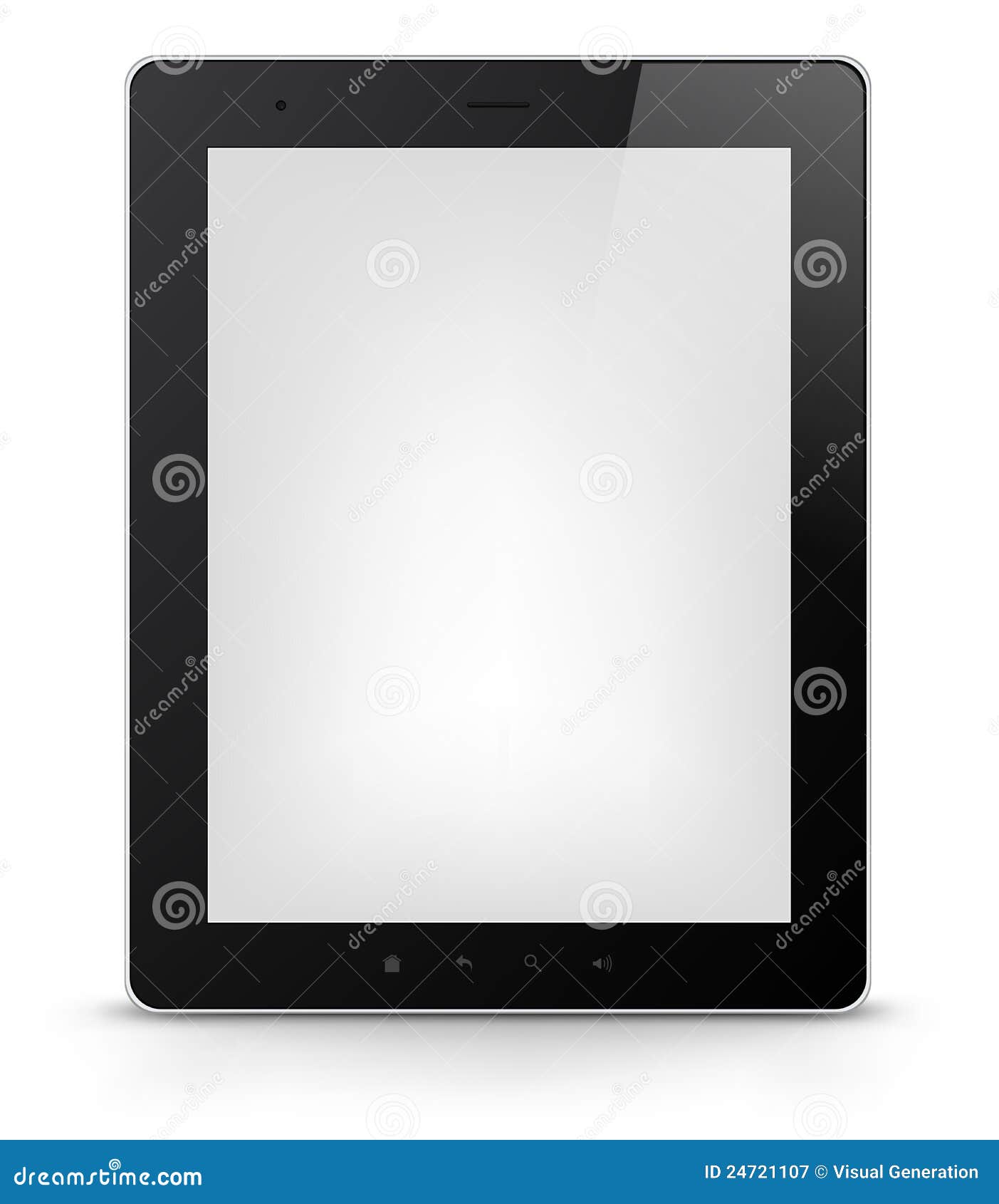 Tablet PC. Vector EPS 10. stock vector. Illustration of computer - 24721107