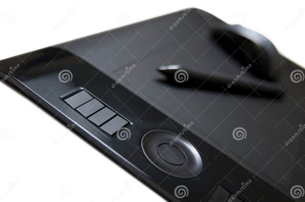 Tablet pen and mouse stock image. Image of touch, equipment - 12406305
