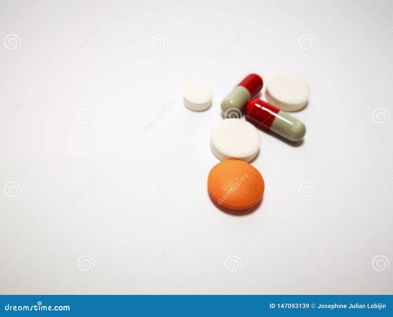 Closeup with Tablets Medicine from Pharmacy. Stock Image - Image of ...