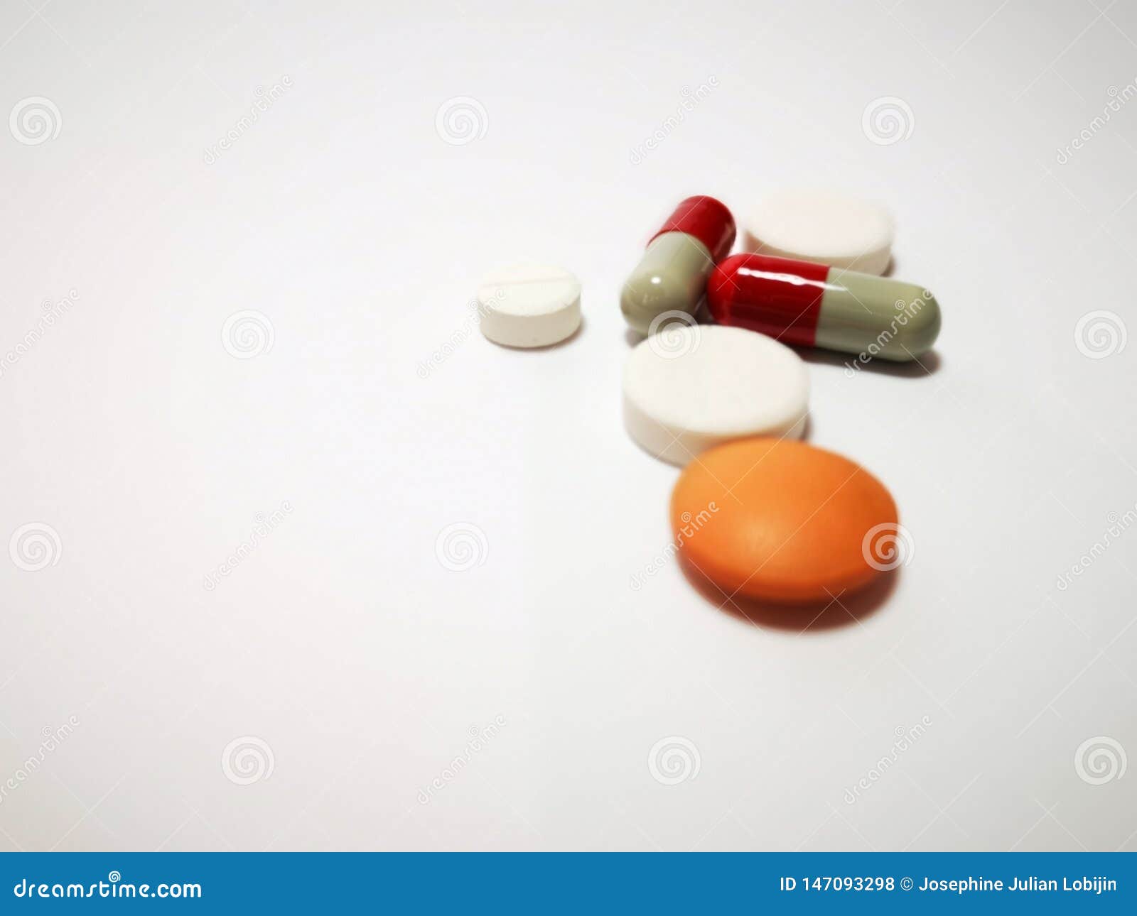 Closeup with Tablets Medicine from Pharmacy. Stock Photo - Image of ...