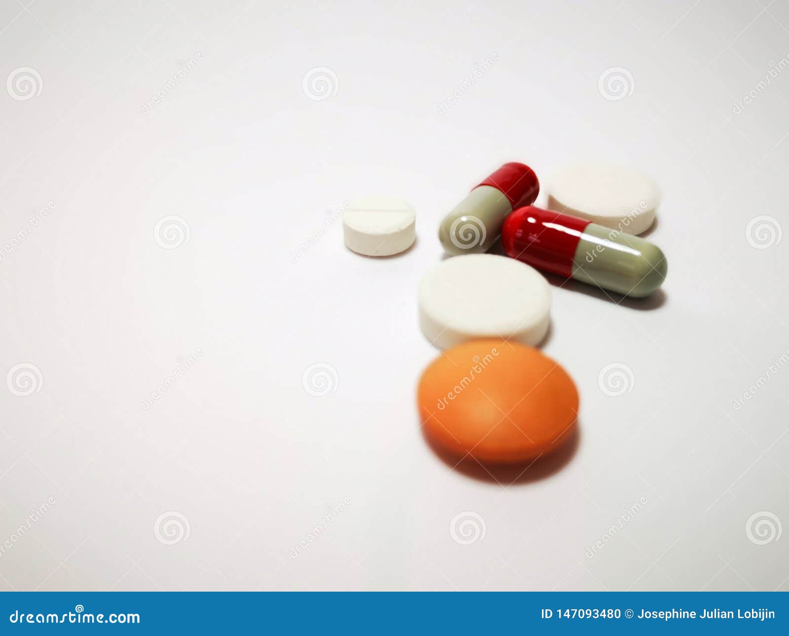 Closeup with Tablets Medicine from Pharmacy. Stock Photo - Image of ...