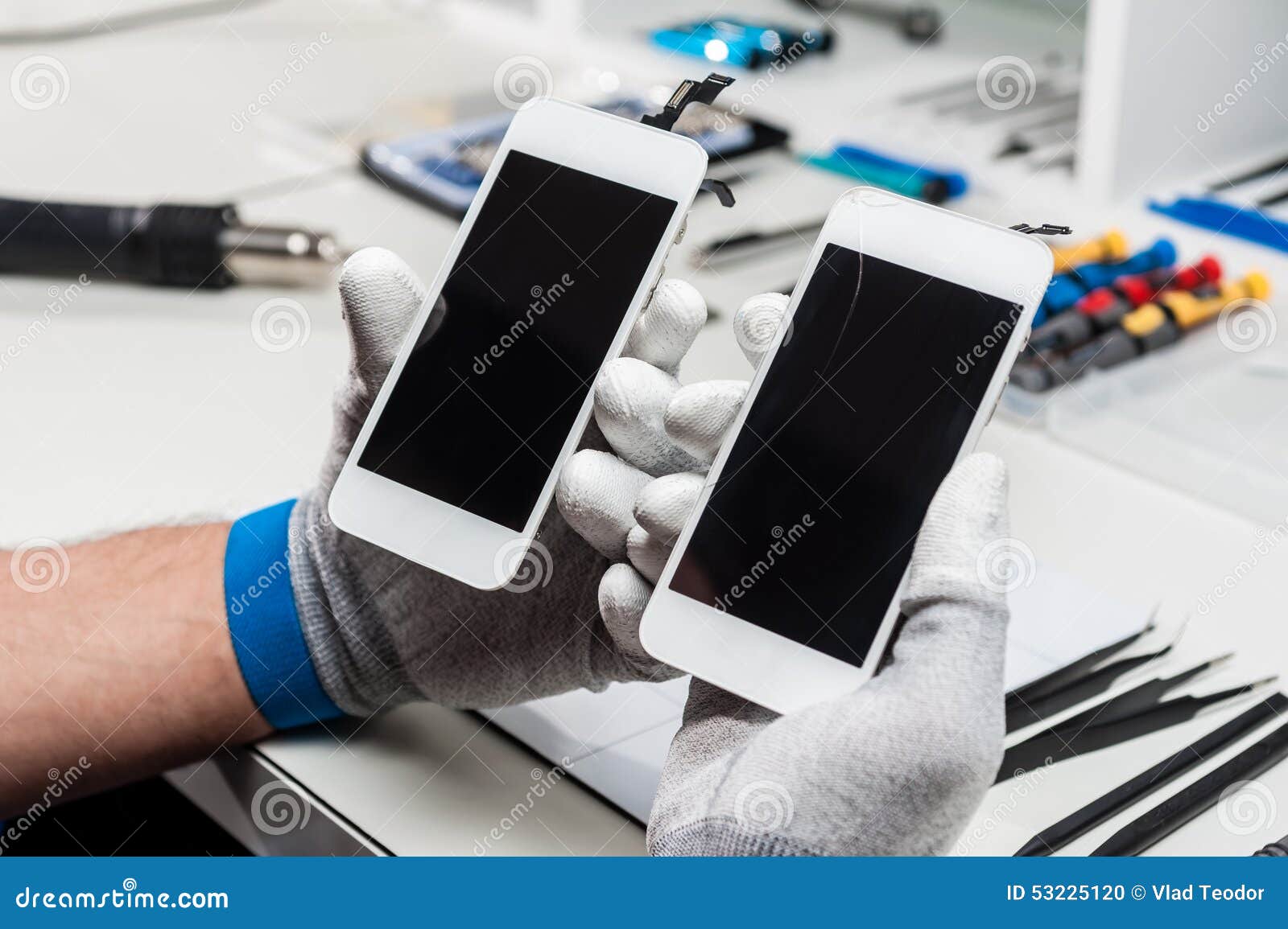 Tablet, pod repair stock photo. Image of manage, innovation - 53225120