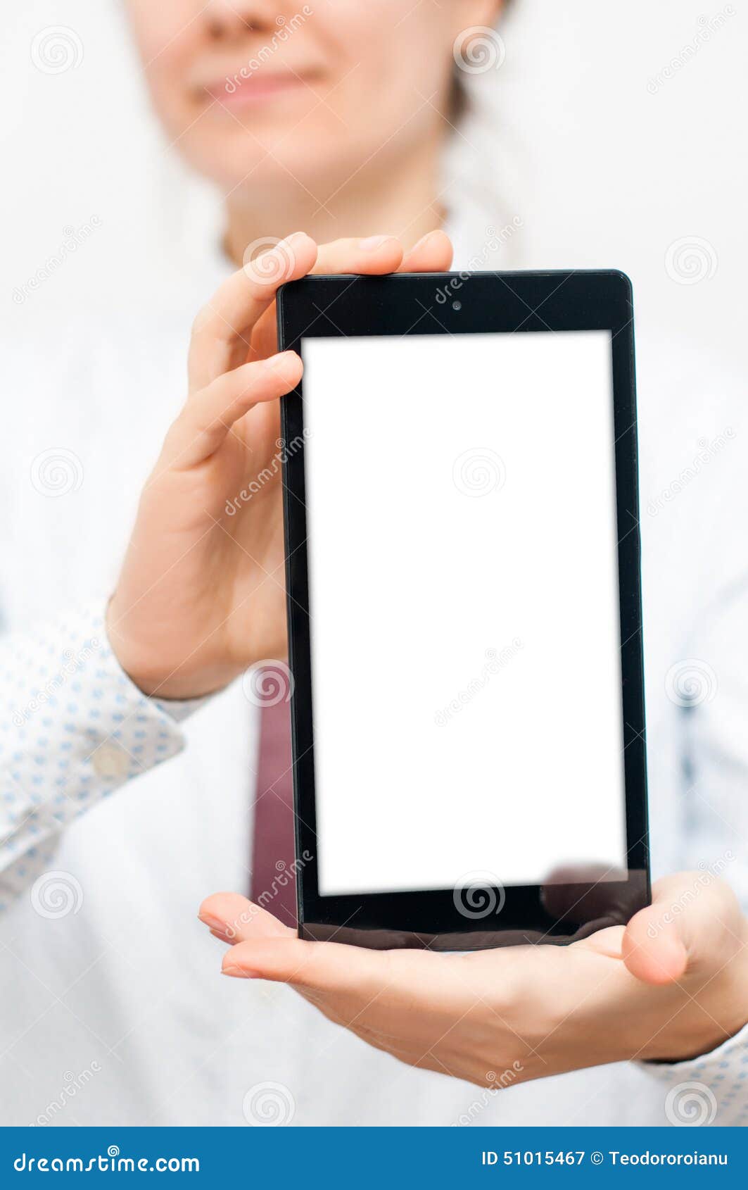 Tablet presentation stock image. Image of input, search - 51015467
