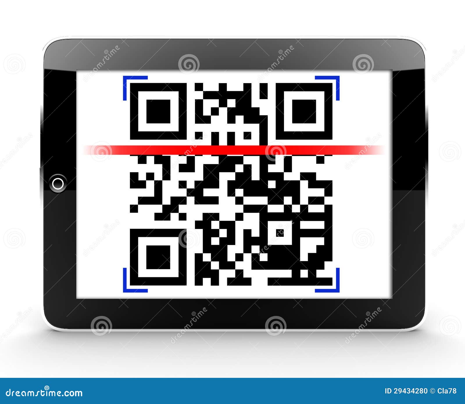 Scanning QR Code With Visible Pixels , Qrcode Scan On Mobile Phone With ...