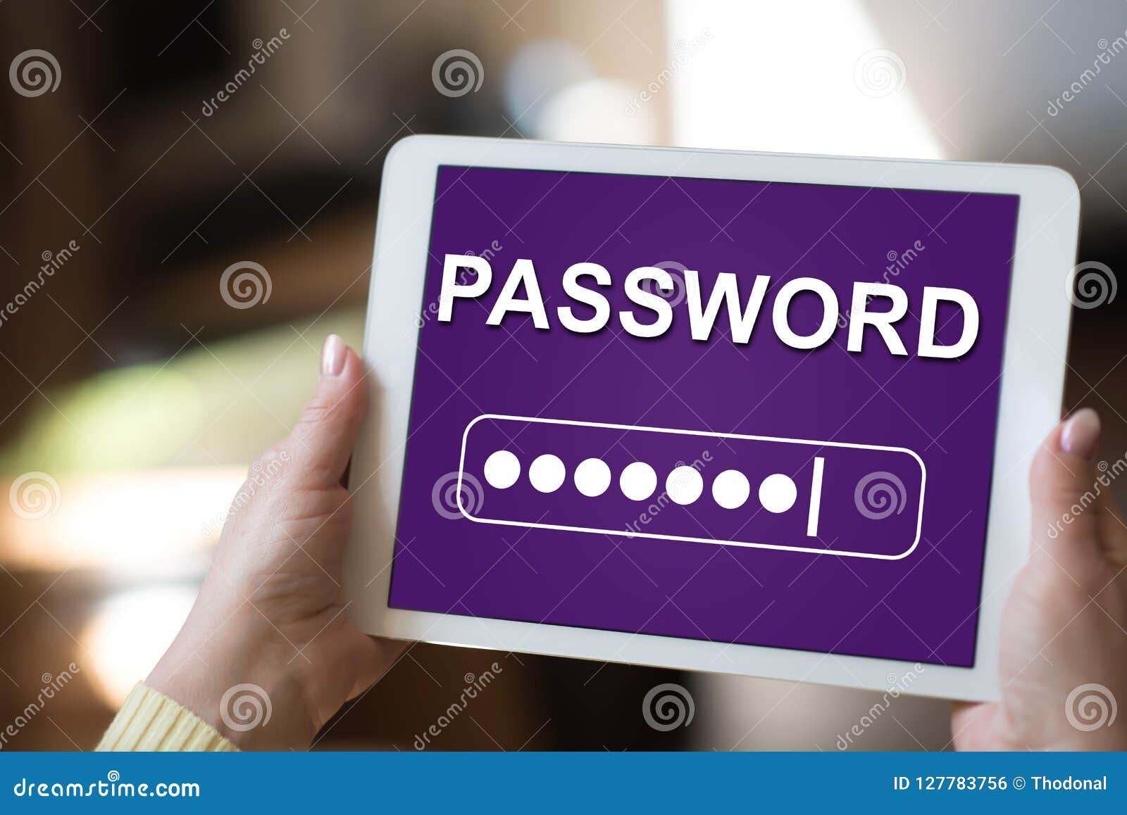 Password Concept on a Tablet Stock Photo - Image of concept, online ...