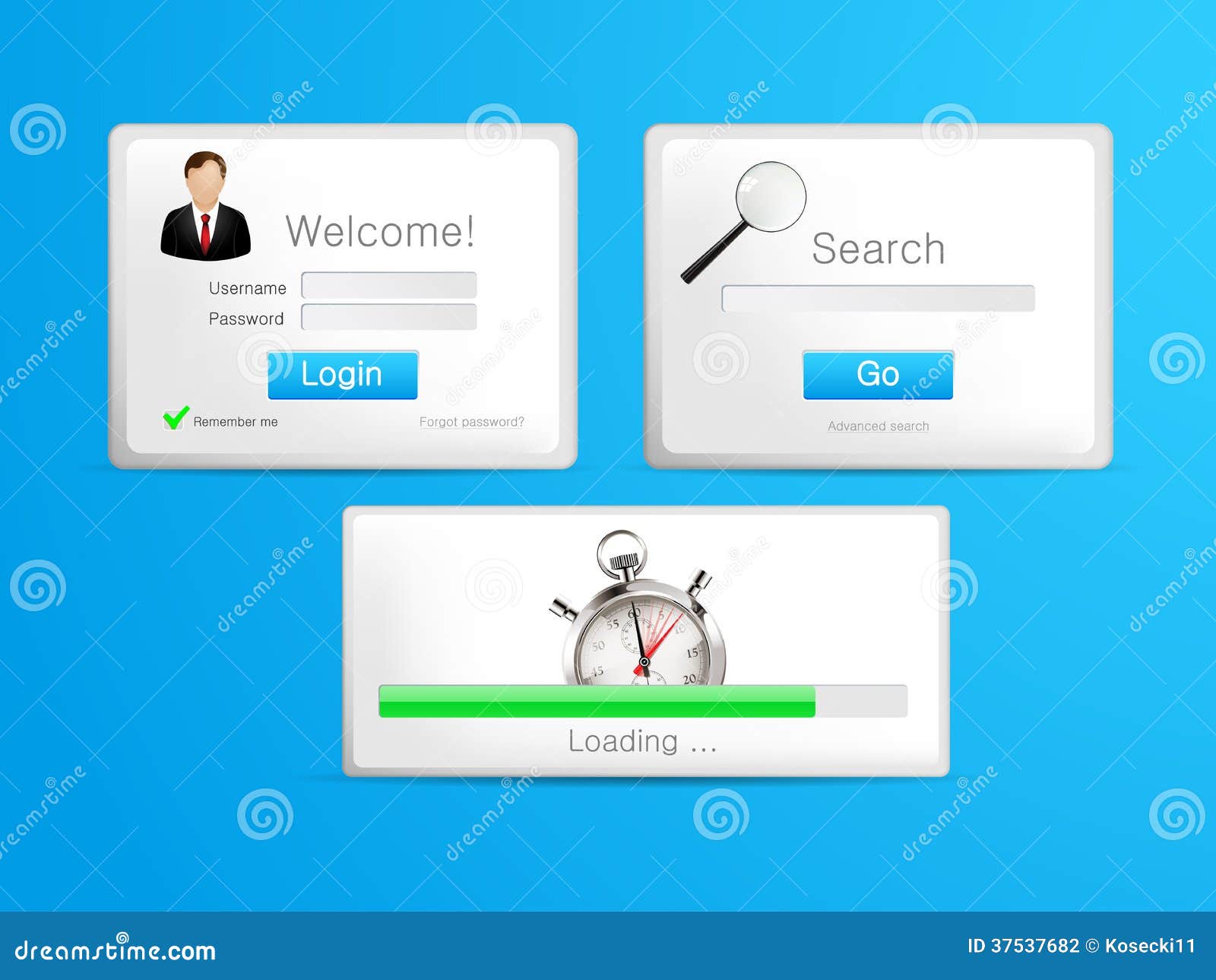 Login Windows Stock Illustrations – 105 Login Windows Stock ...