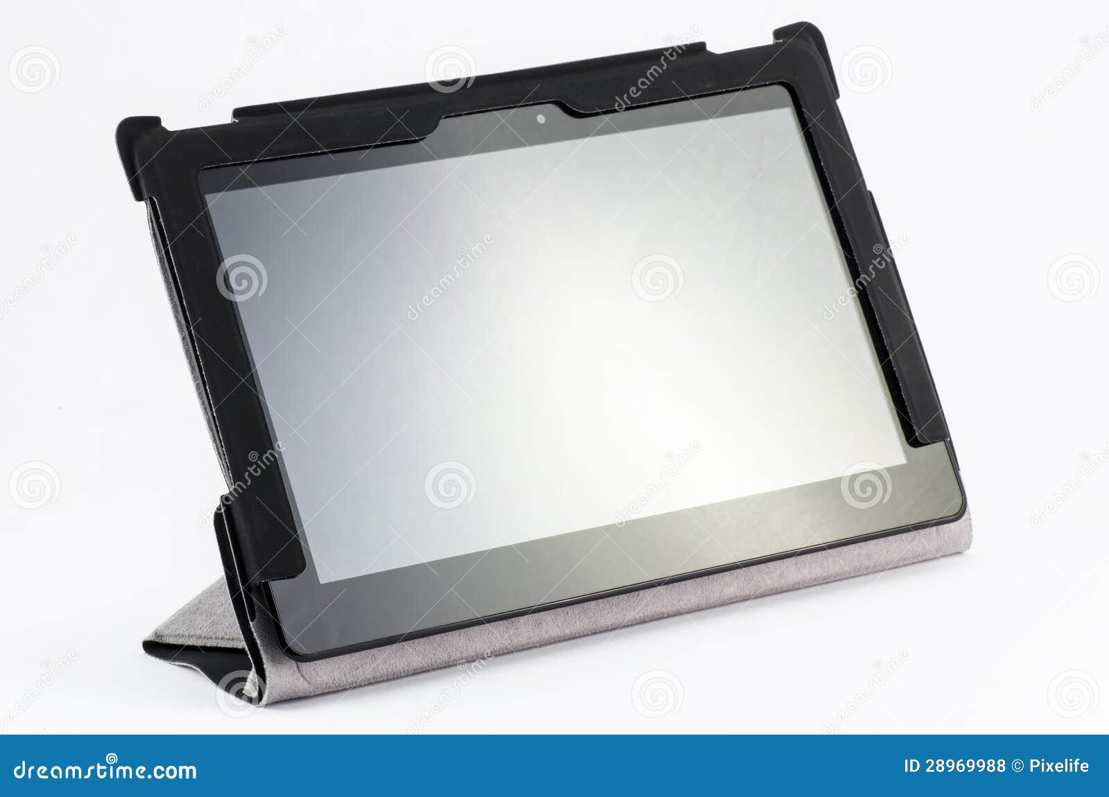Tablet with slim cover stock photo. Image of computer - 28969988