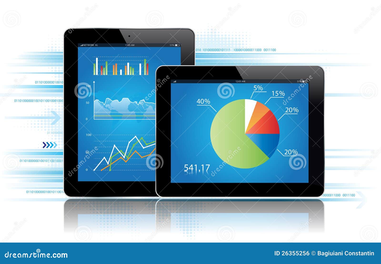 Tablet Statistics stock vector. Illustration of money - 26355256 Tablet Statistics stock vector. Illustration of money - 26355256